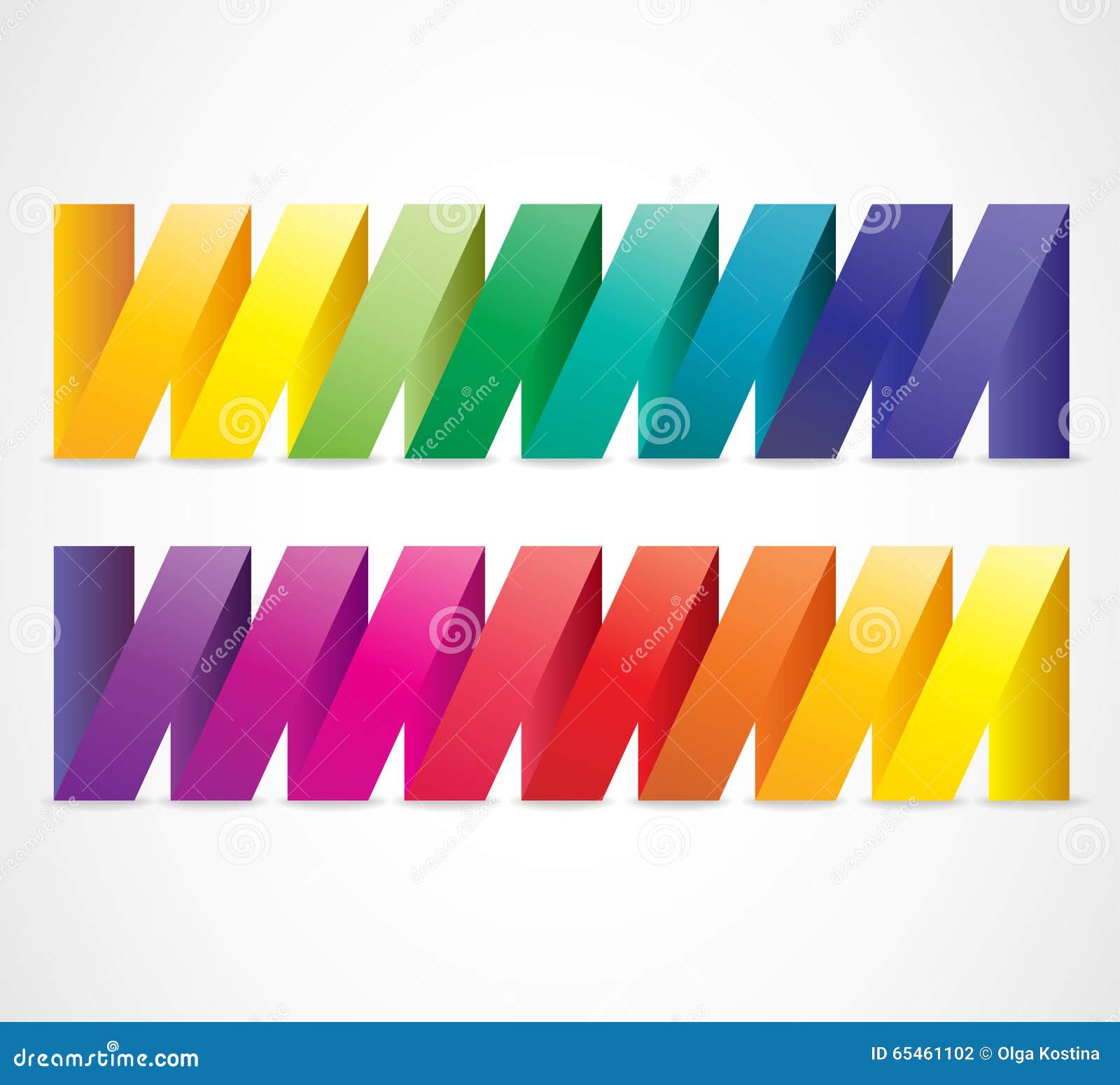 Abstract colorful ribbons. stock vector. Illustration of transparency ...