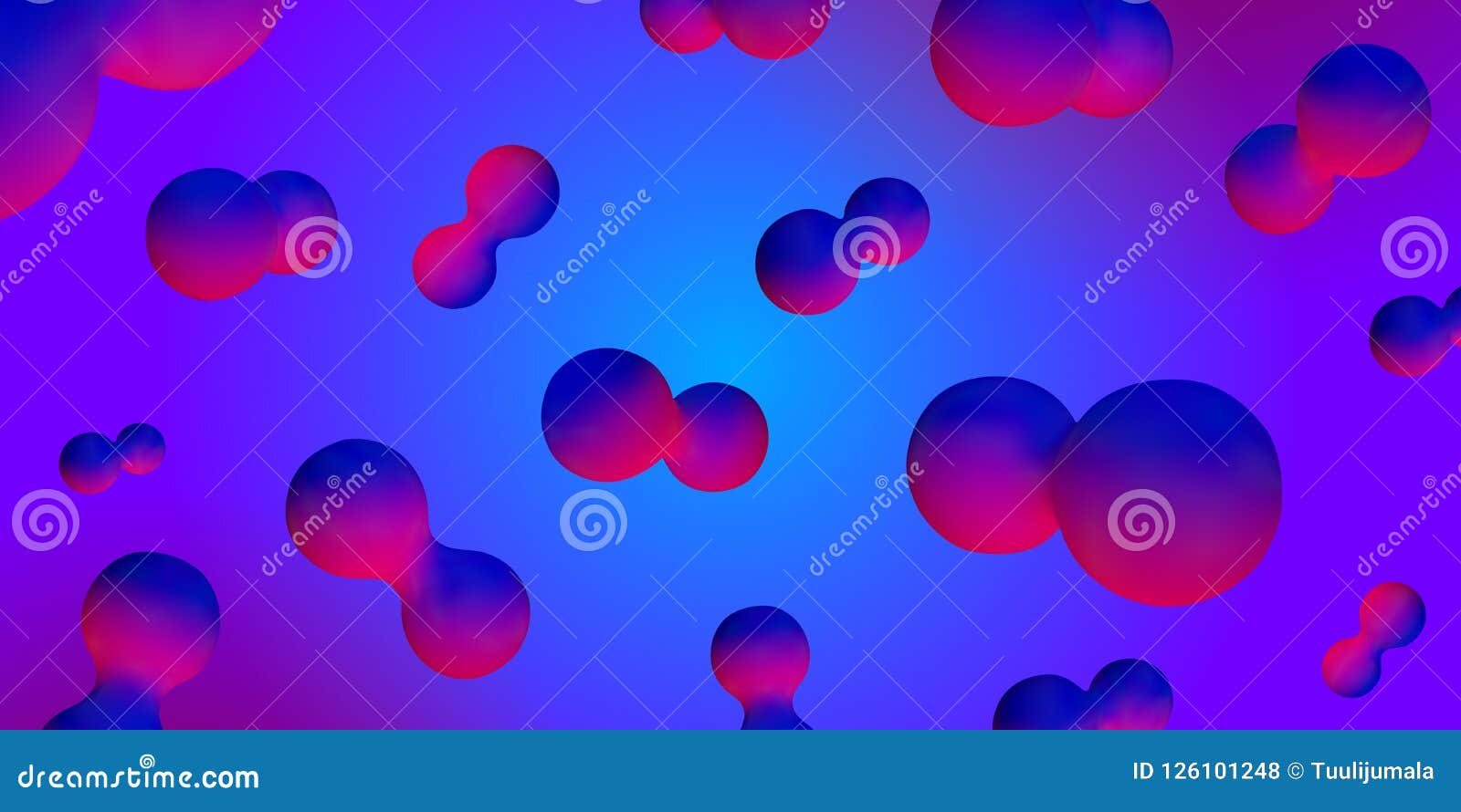 Abstract Colorful Saturated Molecules Creative Background Stock Vector ...
