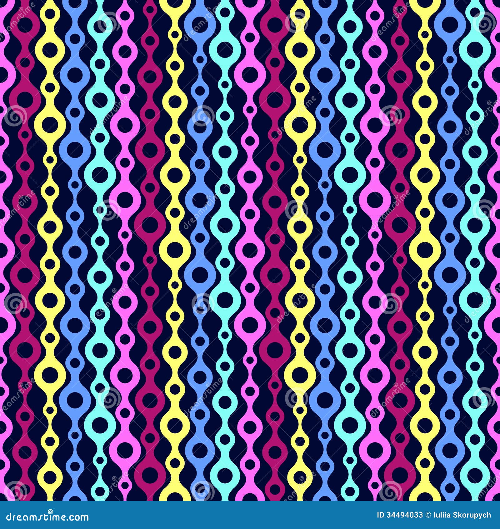 Abstract Colorful Seamless Pattern Stock Vector - Illustration of ...