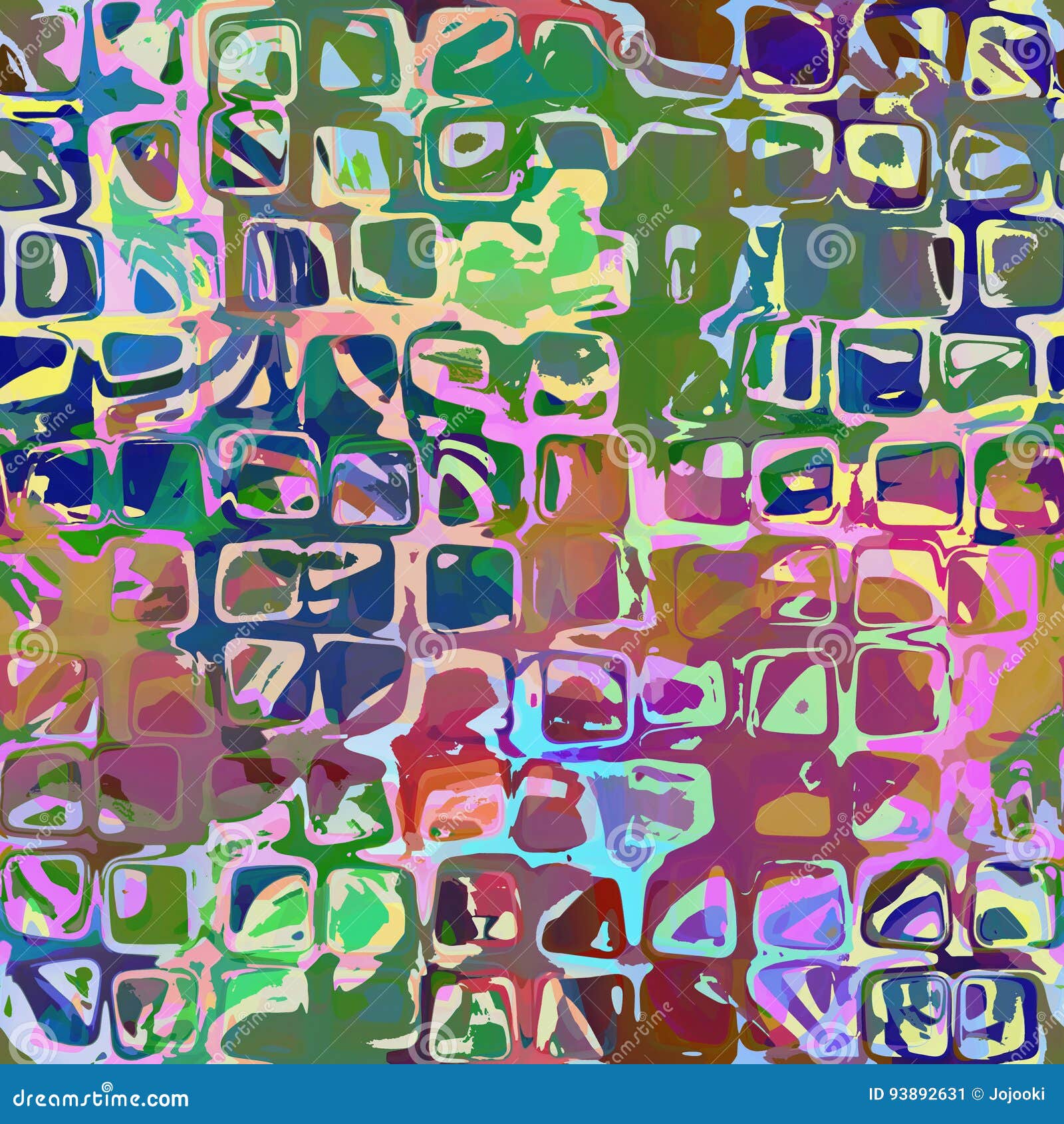 Abstract Colorful Seamless Texture Stock Illustration - Illustration of ...