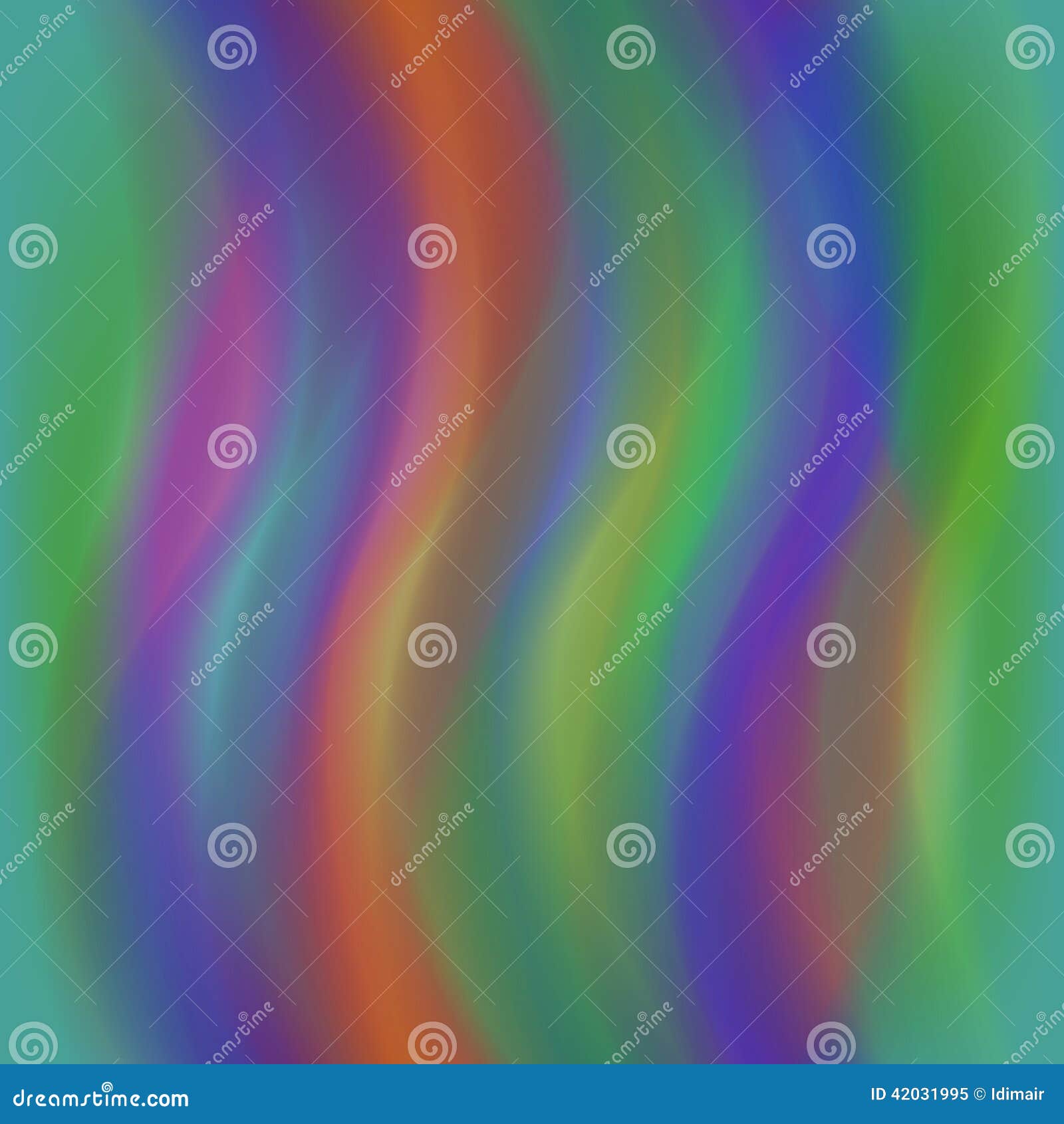 Abstract Colorful Seamless Wave Pattern. Vector Stock Vector ...