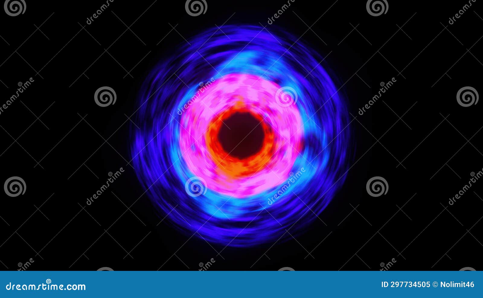 Abstract Colorful Shockwave Stock Illustration - Illustration of circle ...