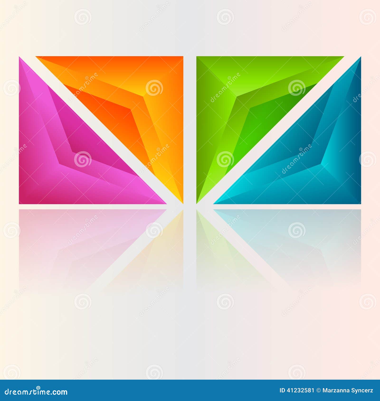 Abstract colorful signs stock vector. Illustration of signs - 41232581