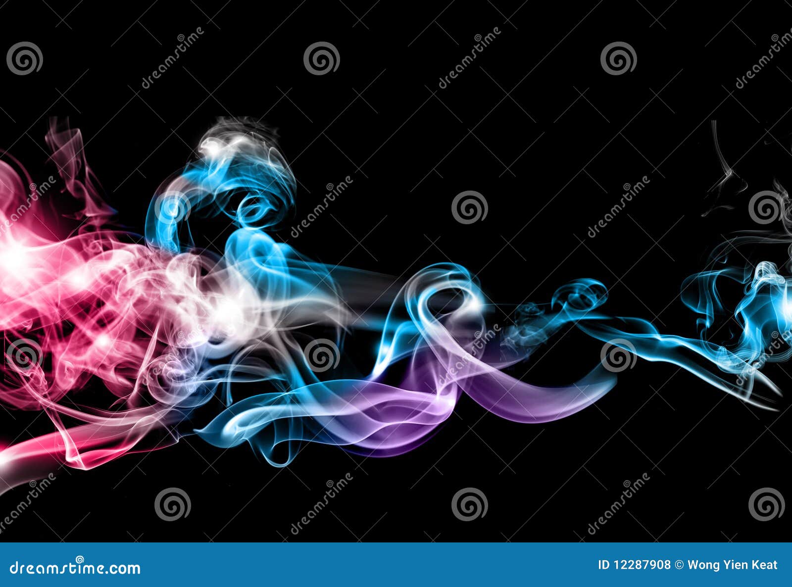Abstract colorful smoke stock photo. Image of effect - 12287908