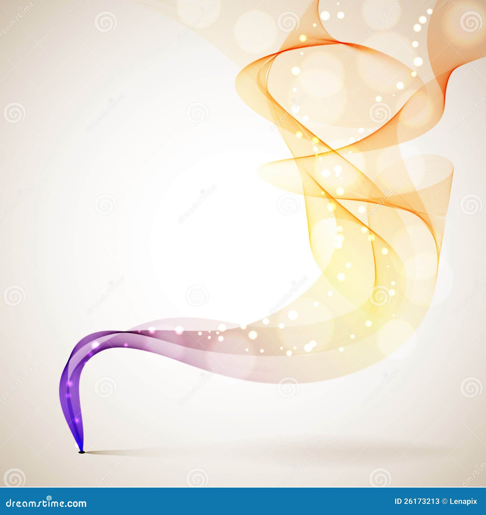 Abstract colorful smoke stock vector. Illustration of decoration - 26173213