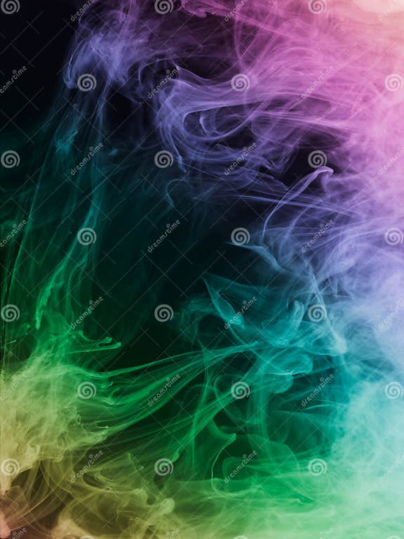 Abstract colorful smoke stock photo. Image of blow, colorful - 37225286