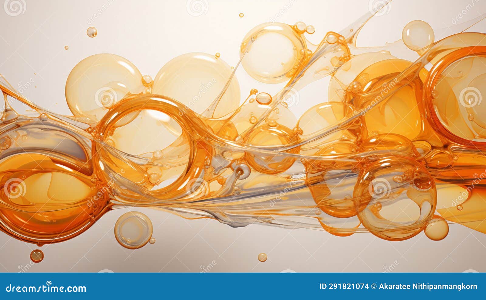 Abstract Colorful Soft Drink Bubble, Splash Effect Stock Illustration ...