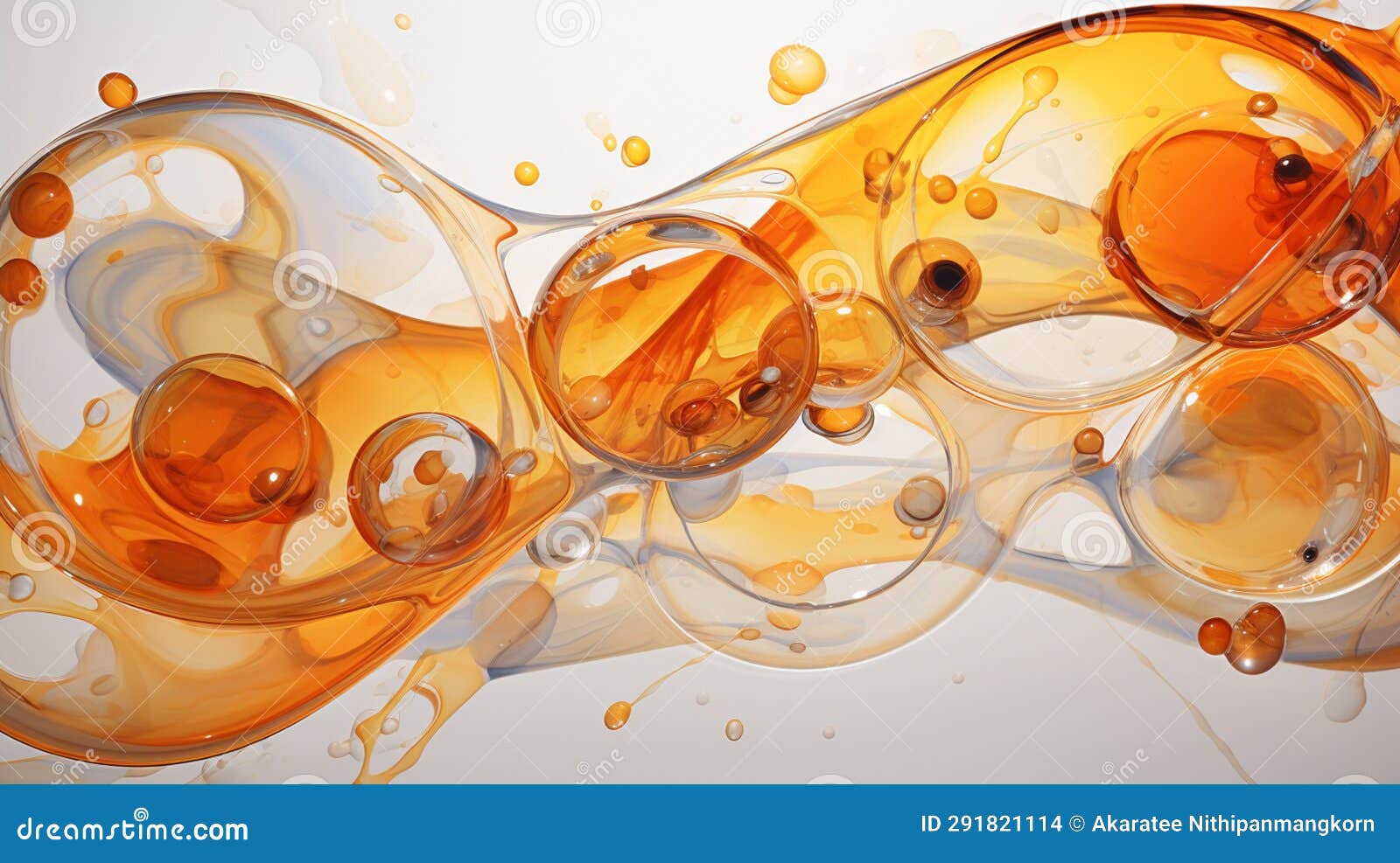 Abstract Colorful Soft Drink Bubble, Splash Effect Stock Illustration ...
