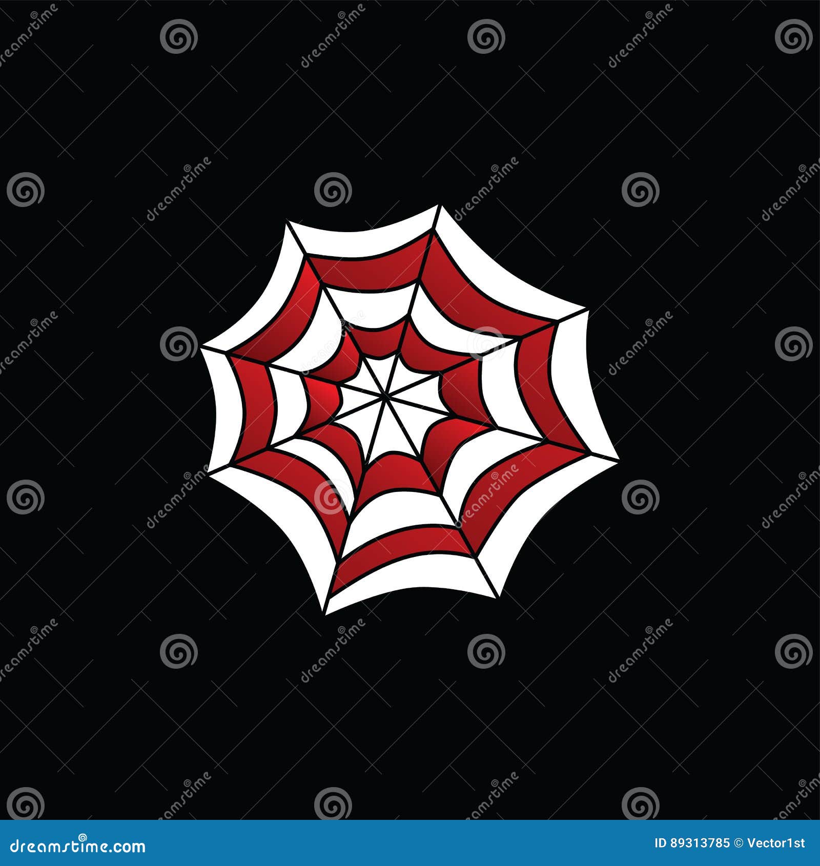 Abstract Colorful Spiderweb Logo Logotype Template Stock Vector ...