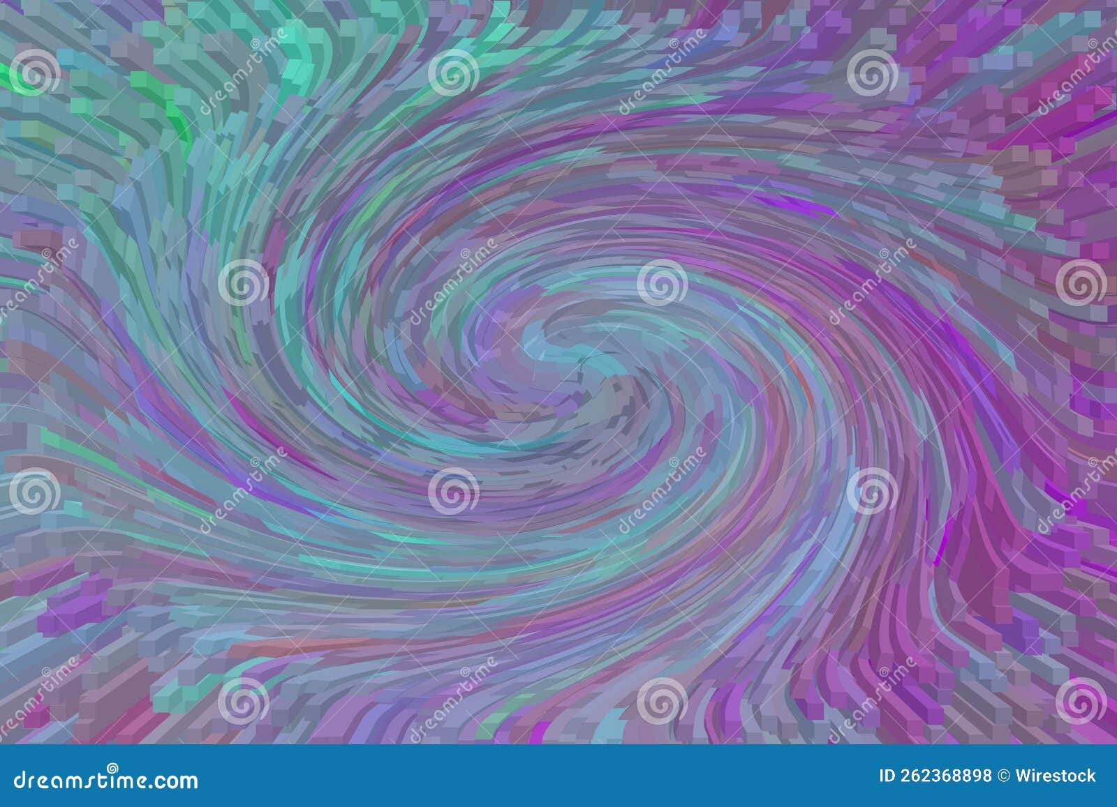 Abstract Colorful Spiral Background Stock Illustration - Illustration ...