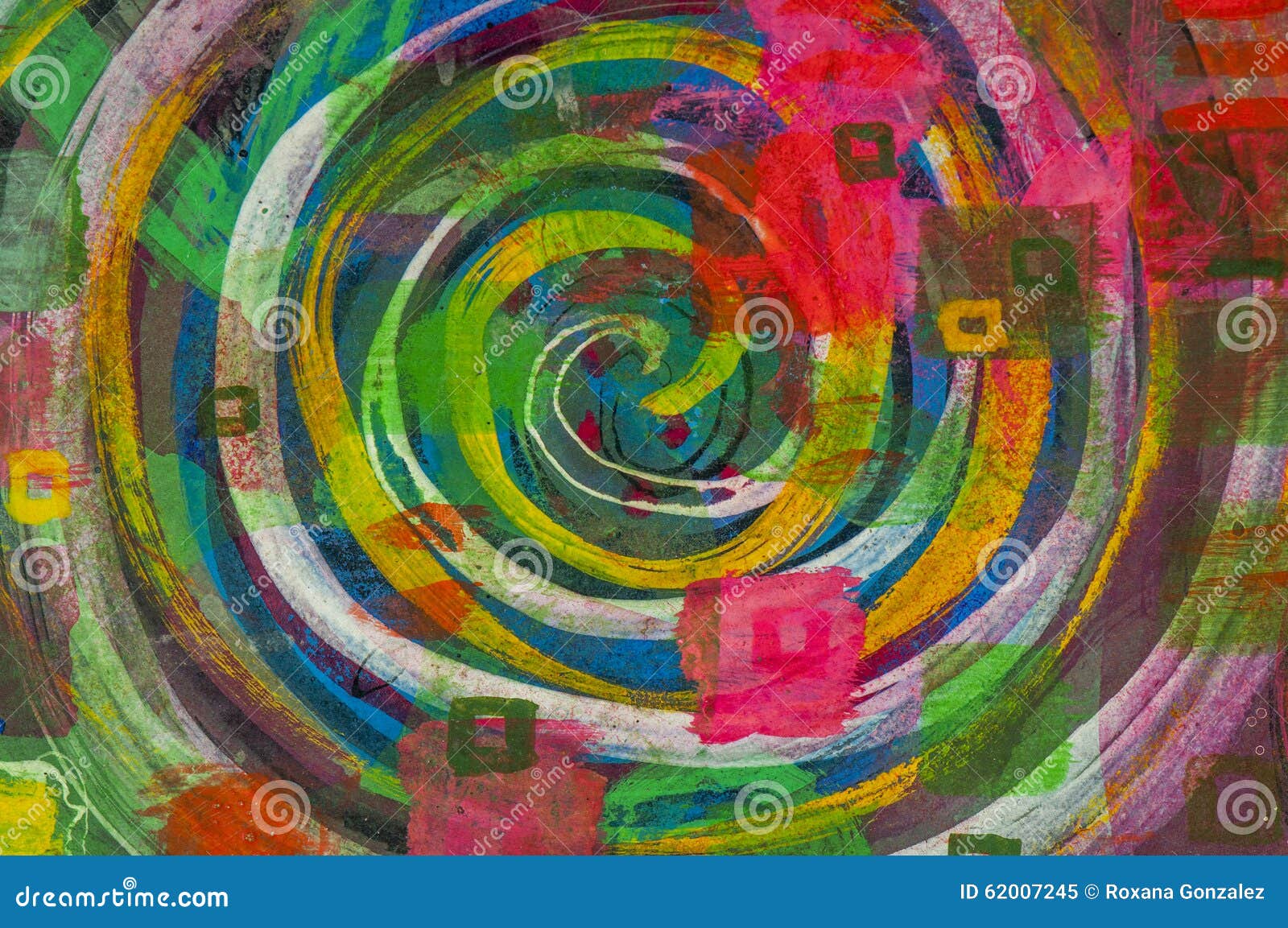 Abstract Colorful Spiral Background Stock Image - Image of backdrop ...