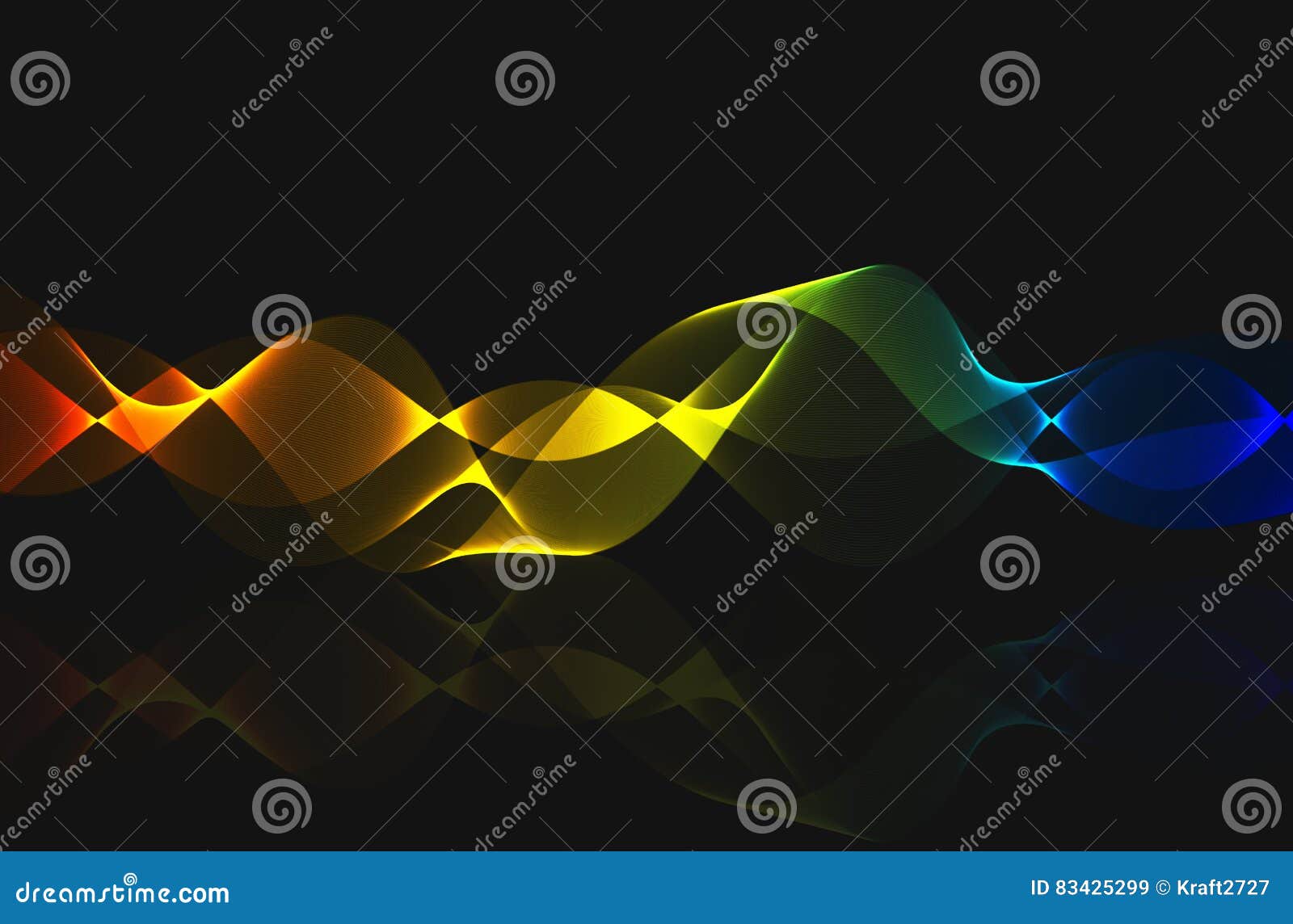 Abstract Colorful Spiral Mesh Line Stock Vector - Illustration of ...