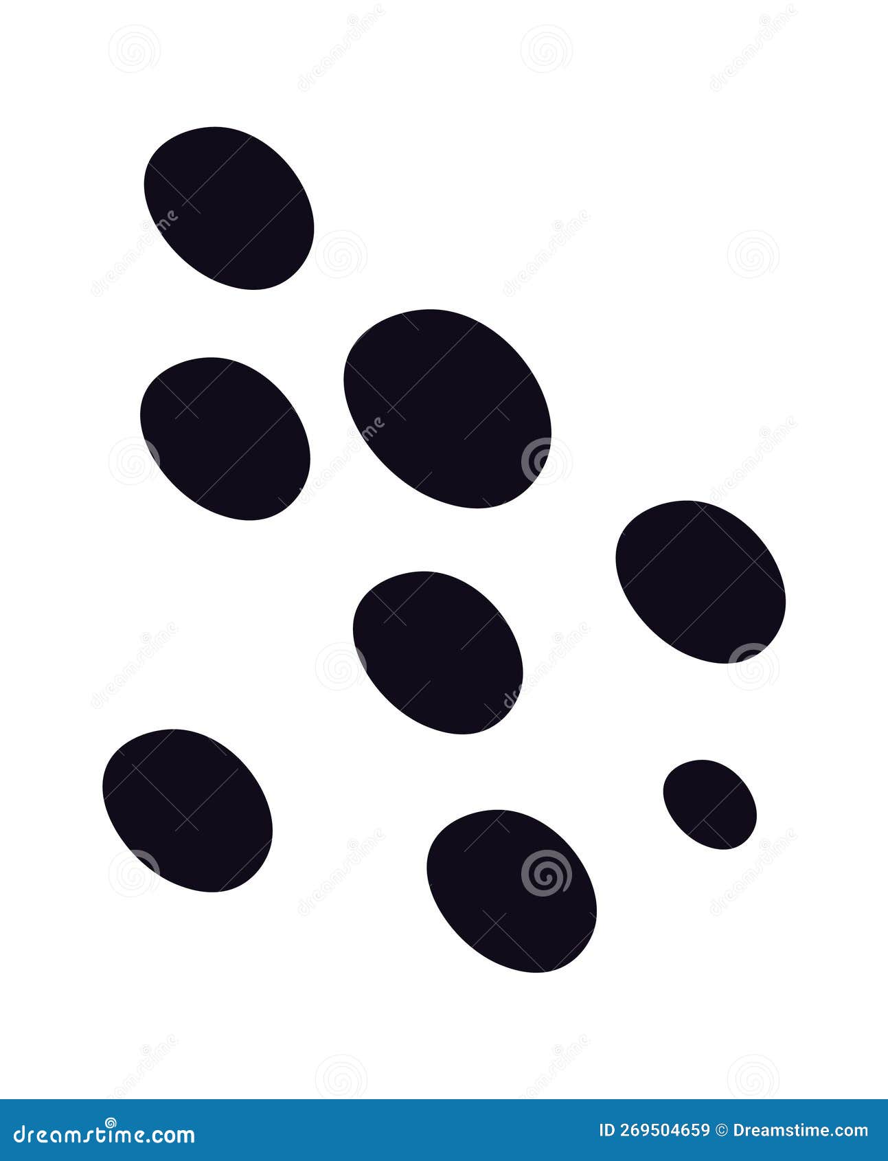 Abstract Colorful Spot Design Element Stock Vector - Illustration of ...