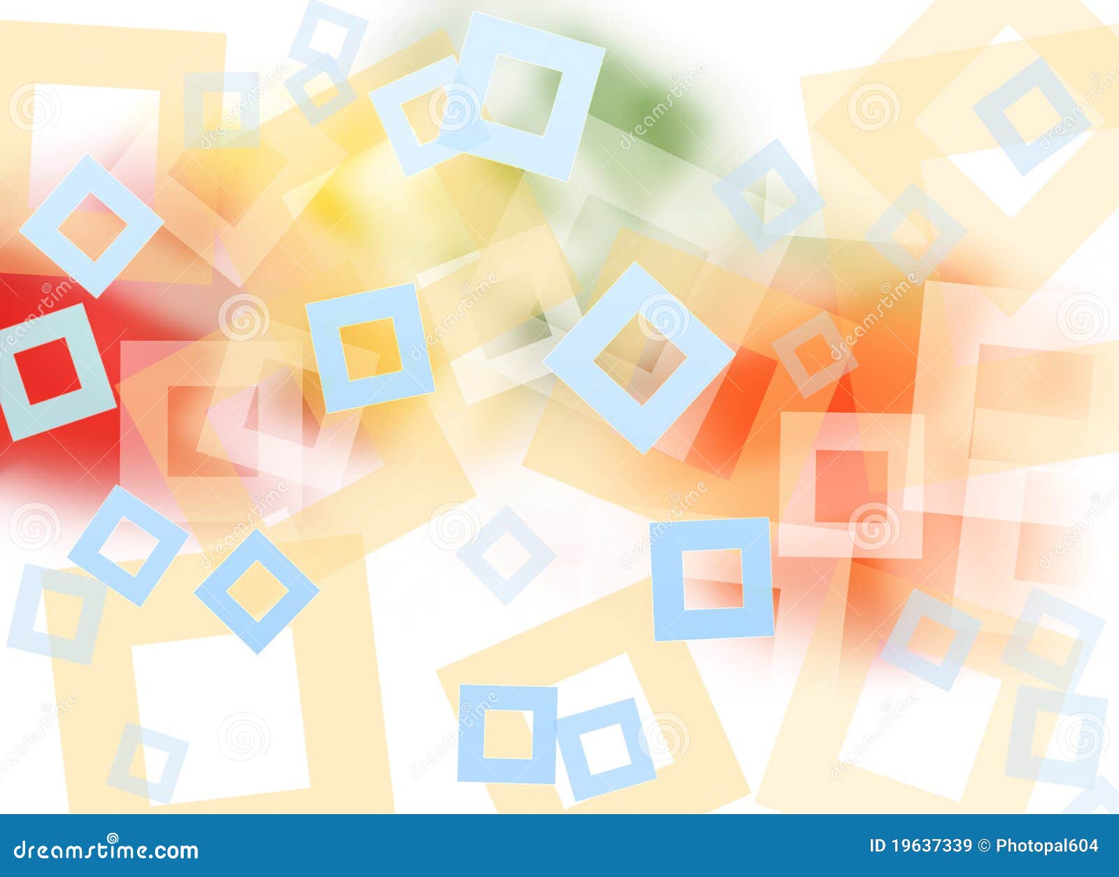 Abstract Colorful Square Background Stock Illustration - Illustration ...