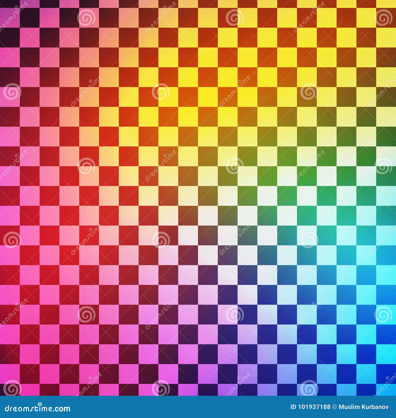 Abstract Colorful Square Transparent Background. Vector Stock Vector ...