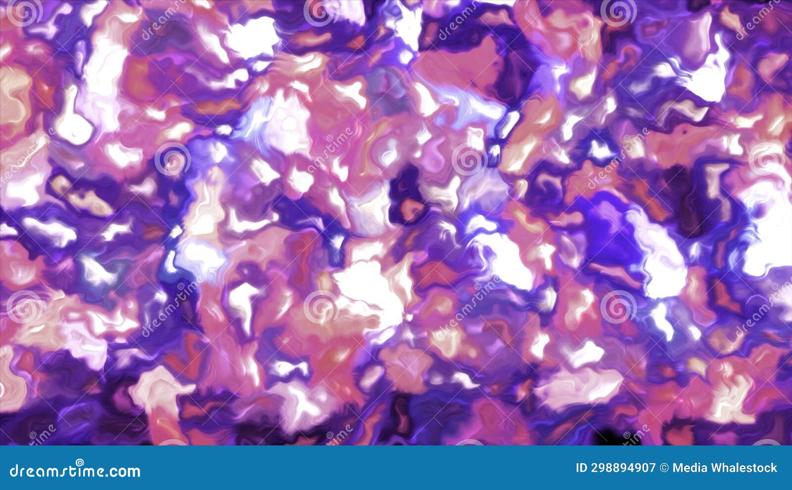 Abstract Colorful Stains Flashing on a White Background. Motion ...