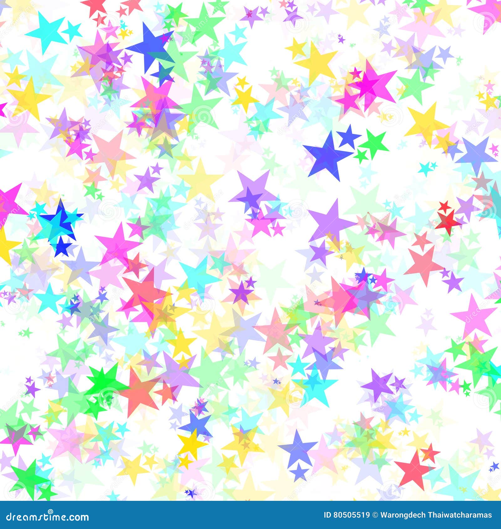 Abstract Colorful Stars Background Stock Illustration - Illustration of ...