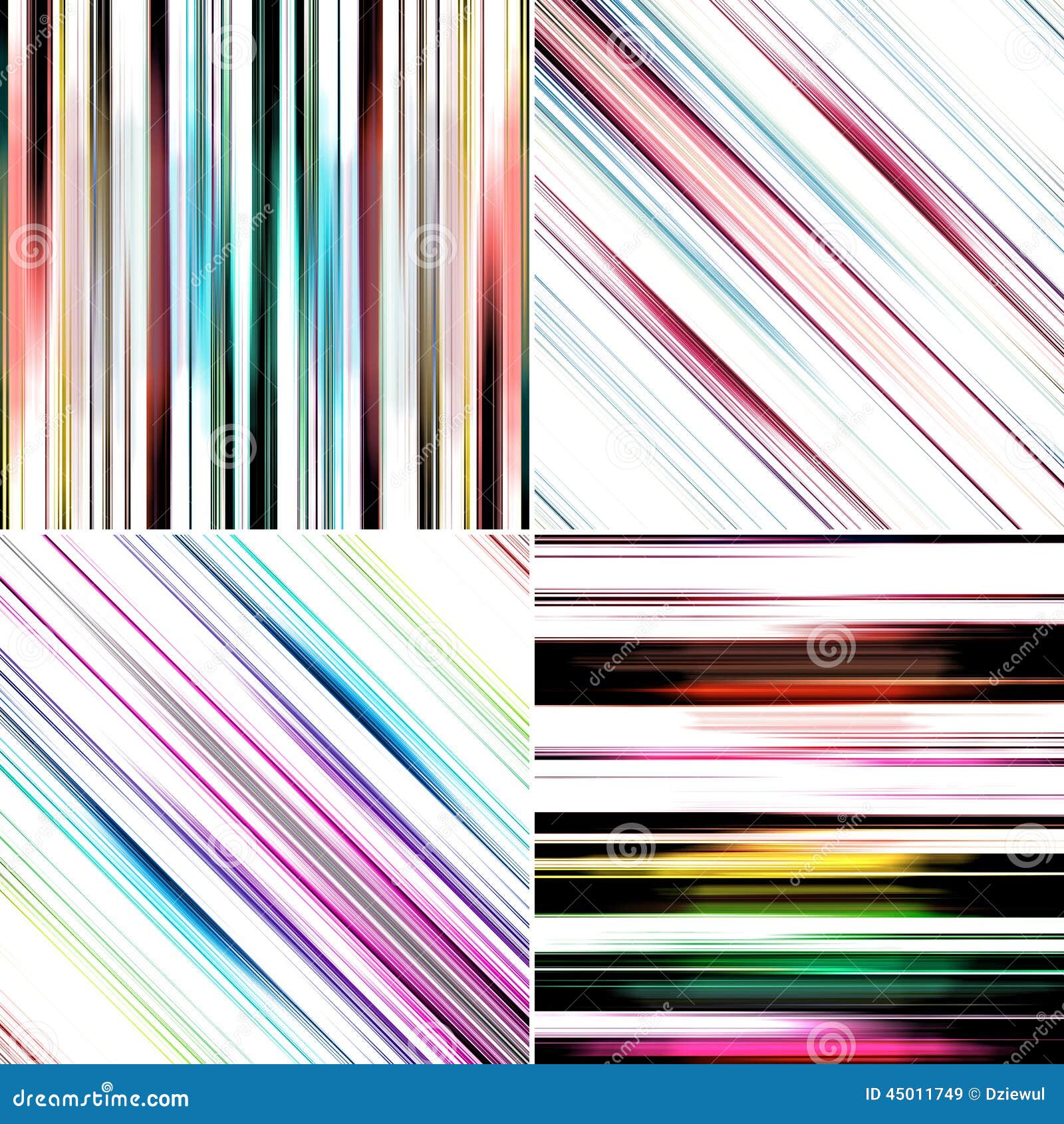 Abstract Colorful Striped Backgrounds Stock Illustration - Illustration ...