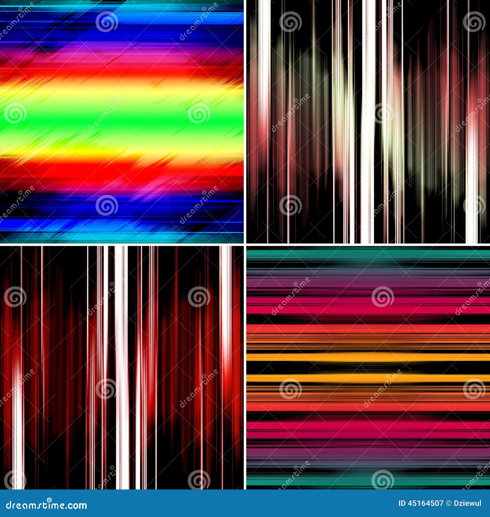 Abstract Colorful Striped Backgrounds Stock Illustration - Illustration ...