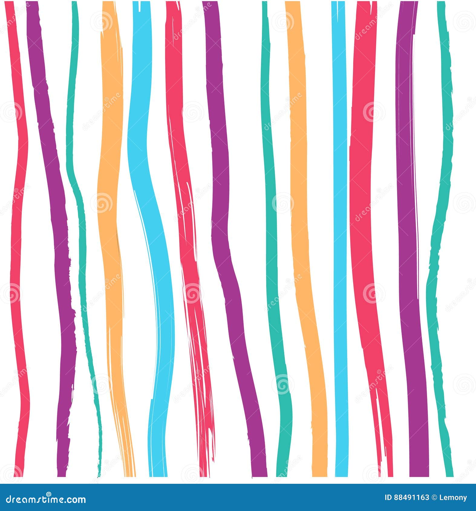 Abstract Colorful Stripes Pattern Stock Illustration - Illustration of ...