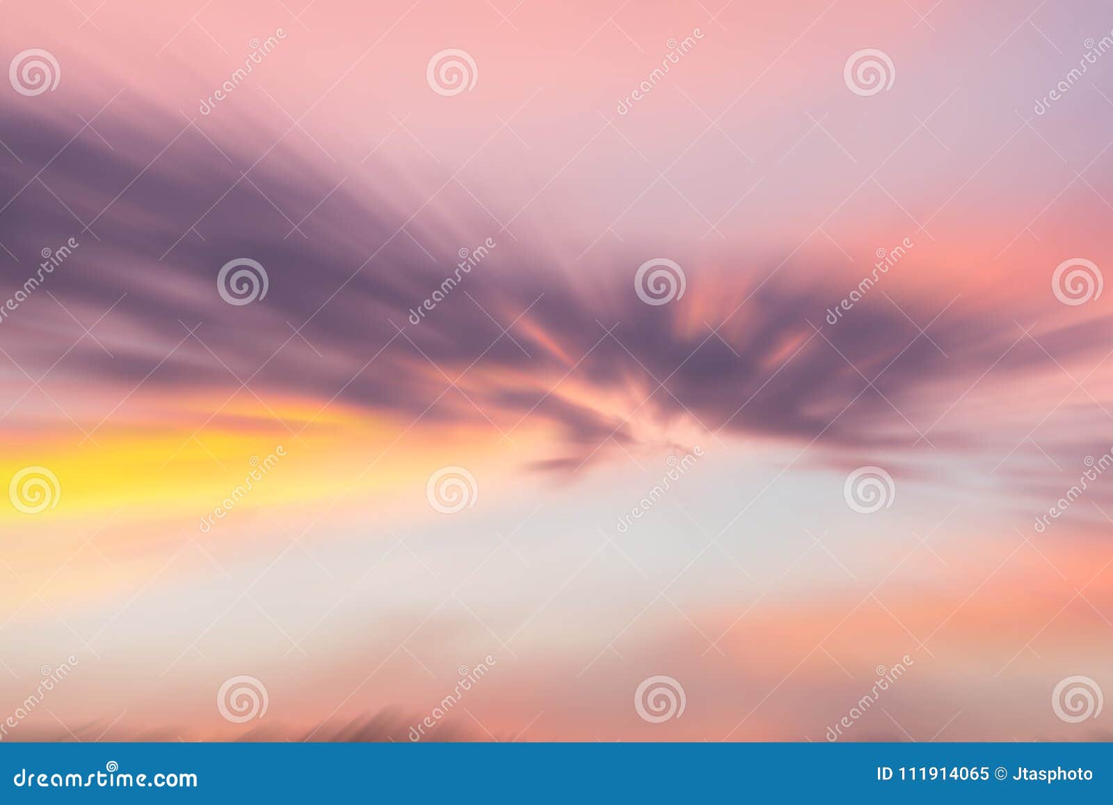 Abstract Colorful Sunset Sky with Effect from Graphic Program. Stock ...