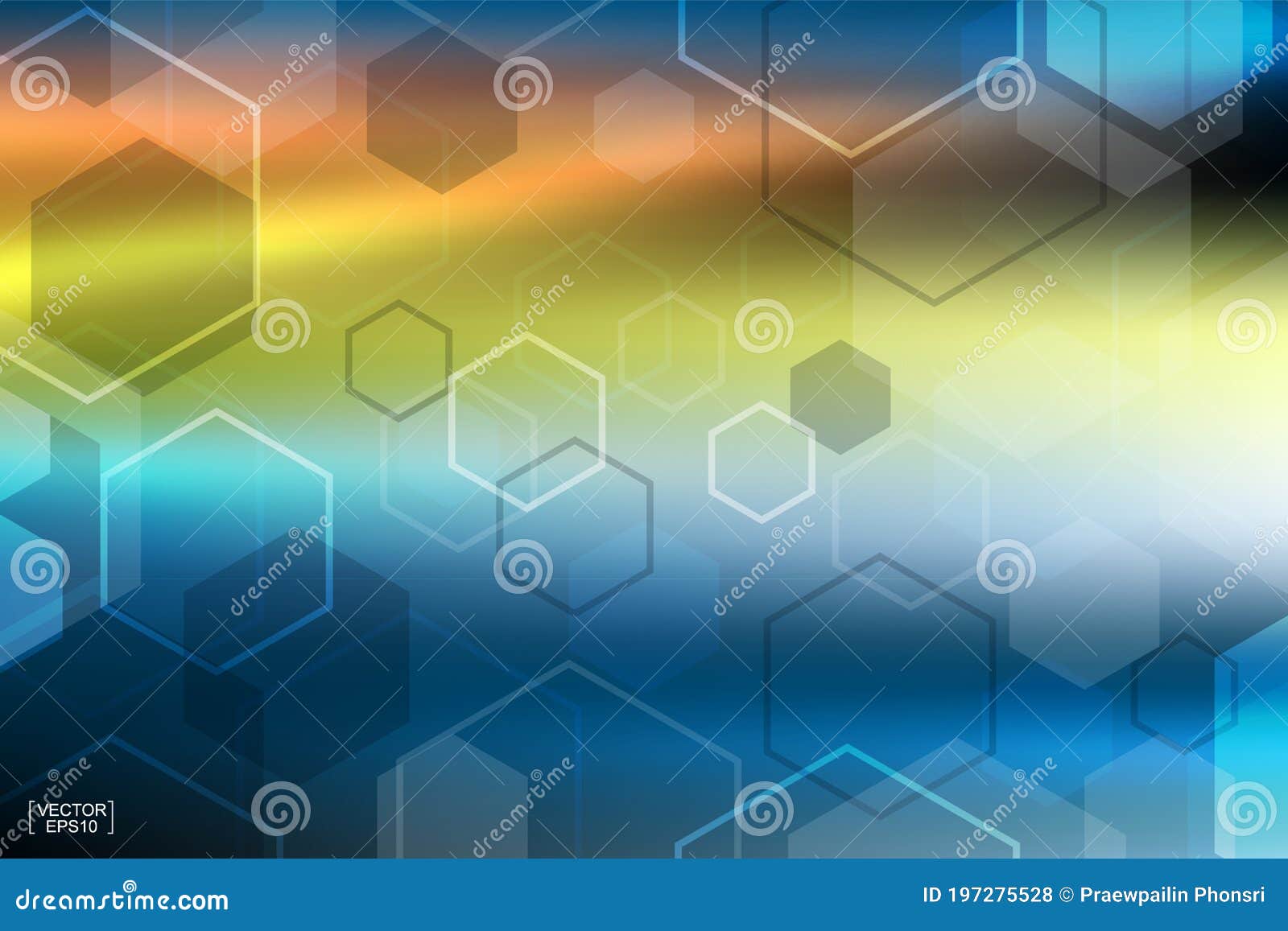 Abstract Colorful Technology Background. Vector Stock Illustration ...