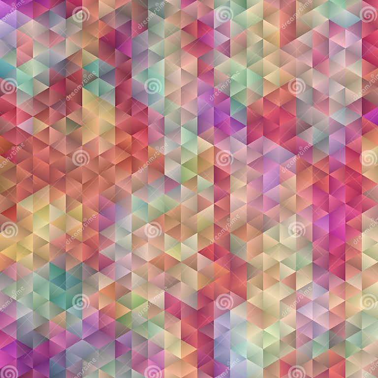 Abstract Colorful Triangle stock vector. Illustration of bright - 62082264