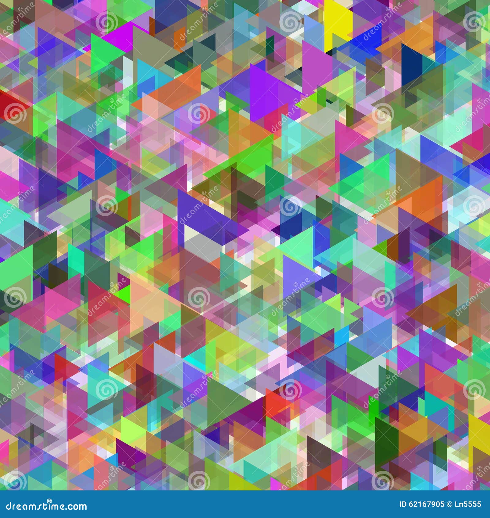 Abstract Colorful Triangles Background Stock Vector - Illustration of ...