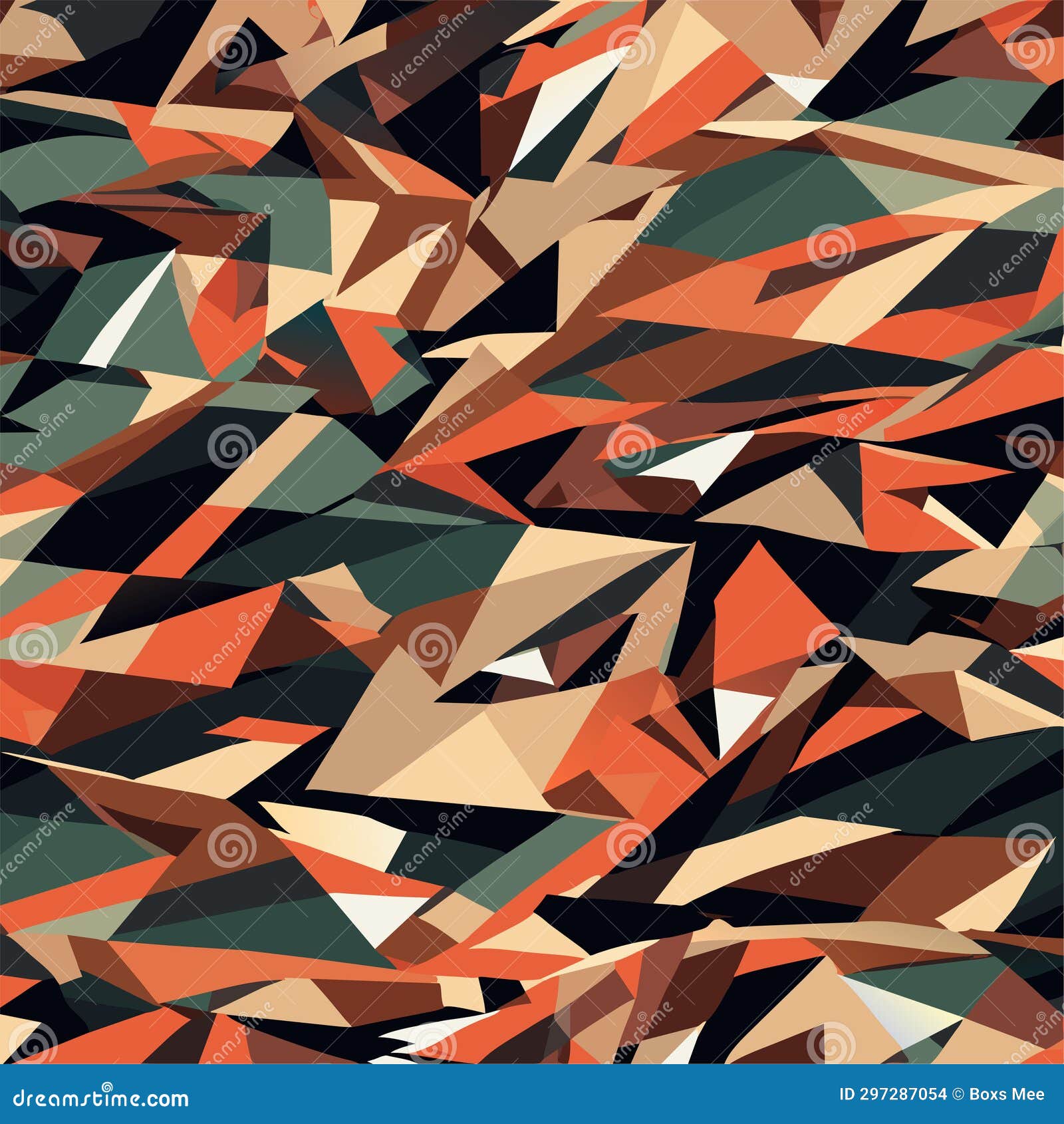 Abstract Colorful Triangles Geometric Seamless Pattern Symmetric ... Abstract Colorful Triangles Geometric Seamless Pattern Symmetric ...