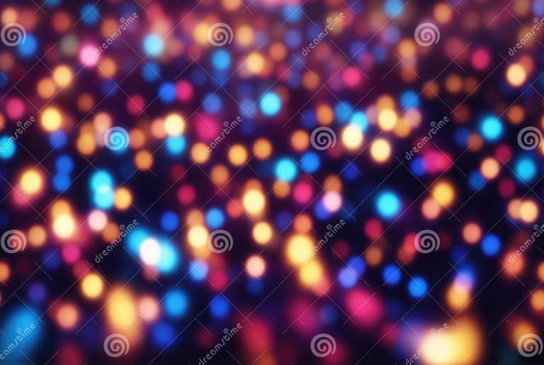 Abstract Colorful Unfocussed Lights Pattern Background Stock ...