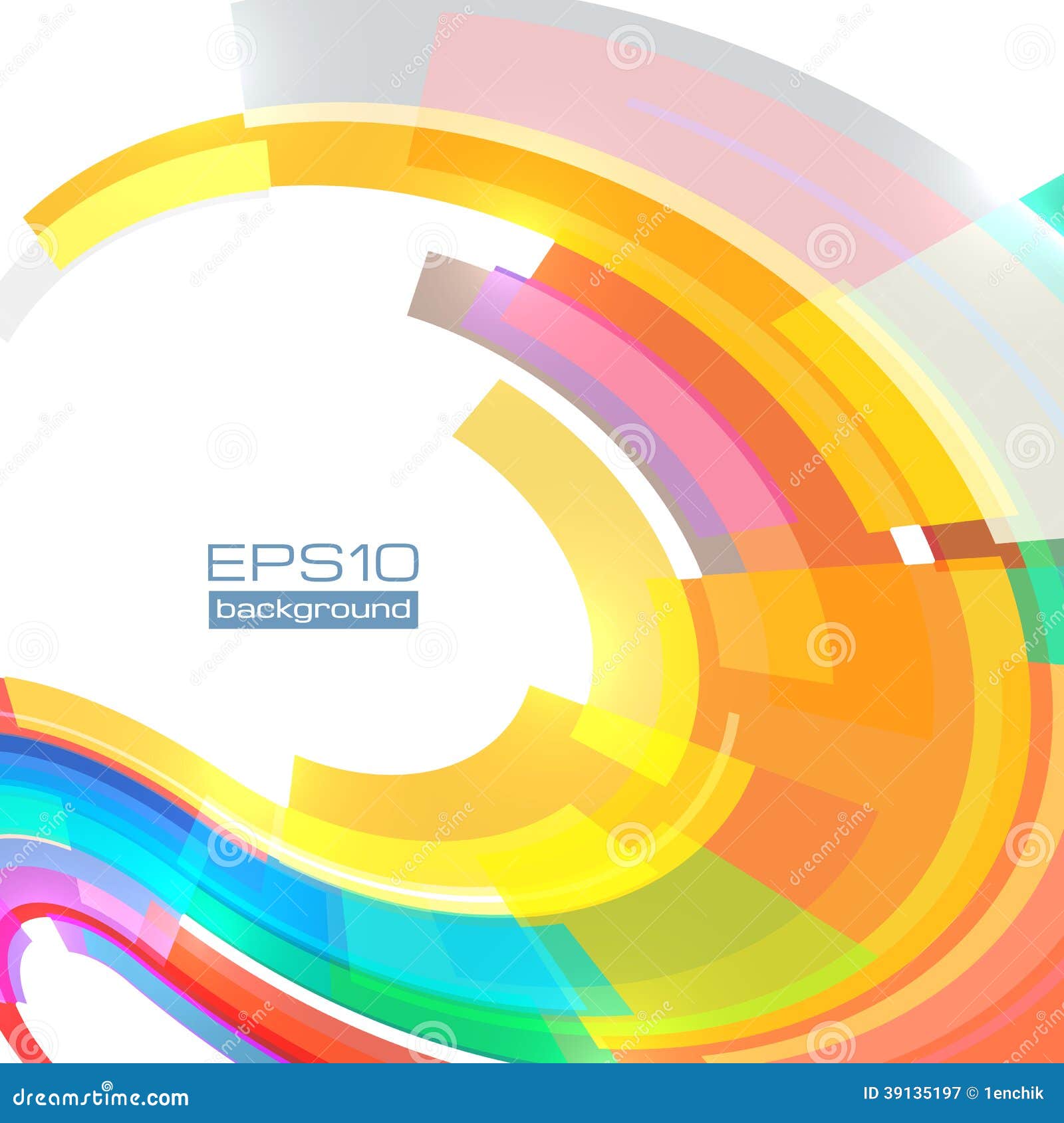 Abstract Colorful Vector Frame Stock Vector - Illustration of abstract ...