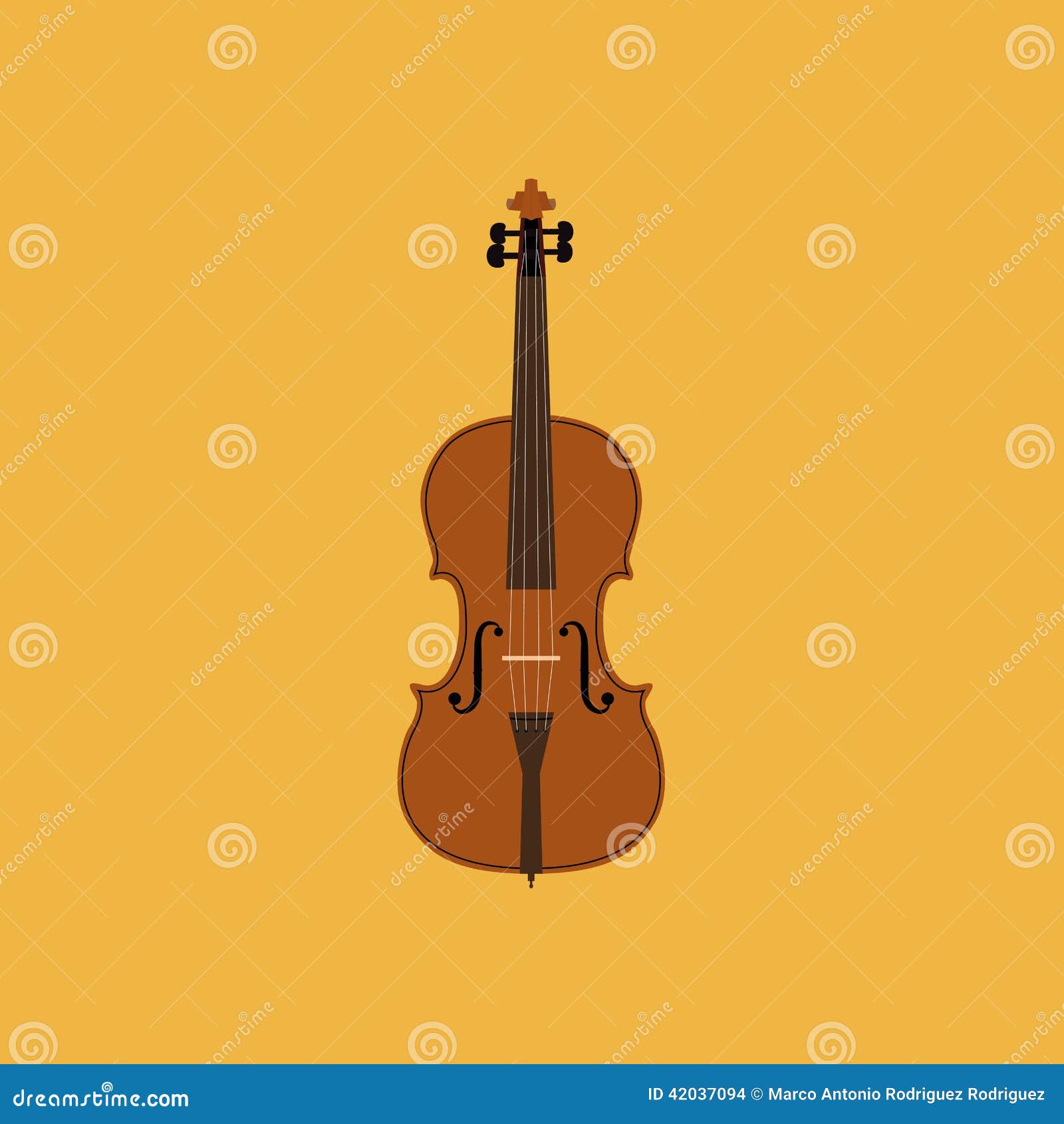 Abstract Colorful Violin Isolated on Color Background Editorial Stock ...