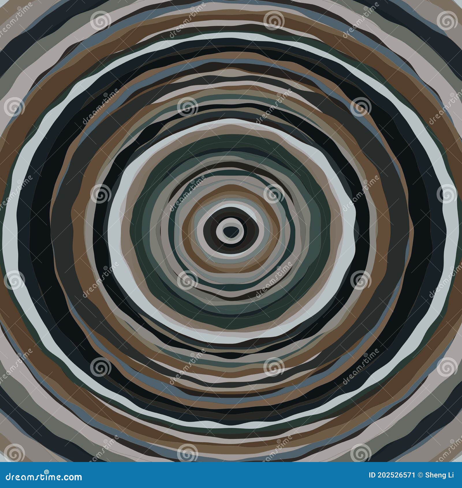 The Abstract Colorful Vortex Pattern Stock Vector - Illustration of ...