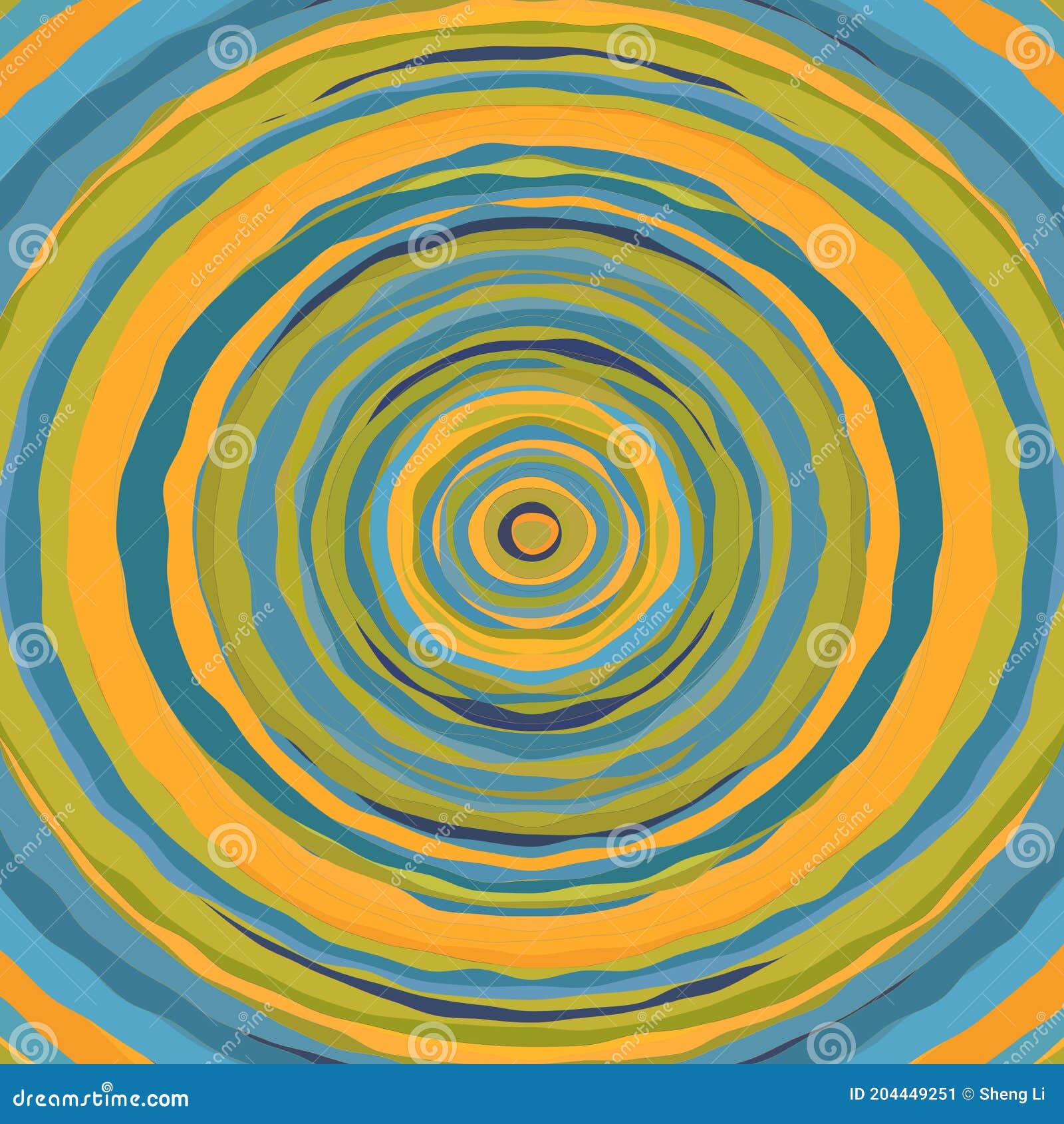 The Abstract Colorful Vortex Pattern Stock Vector - Illustration of ...