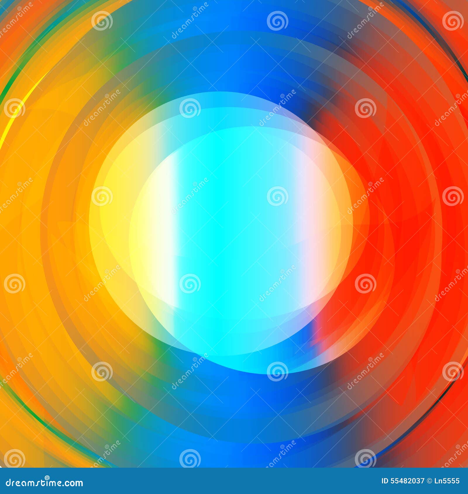 Abstract Colorful Vortex Text Holder Stock Vector - Illustration of ...