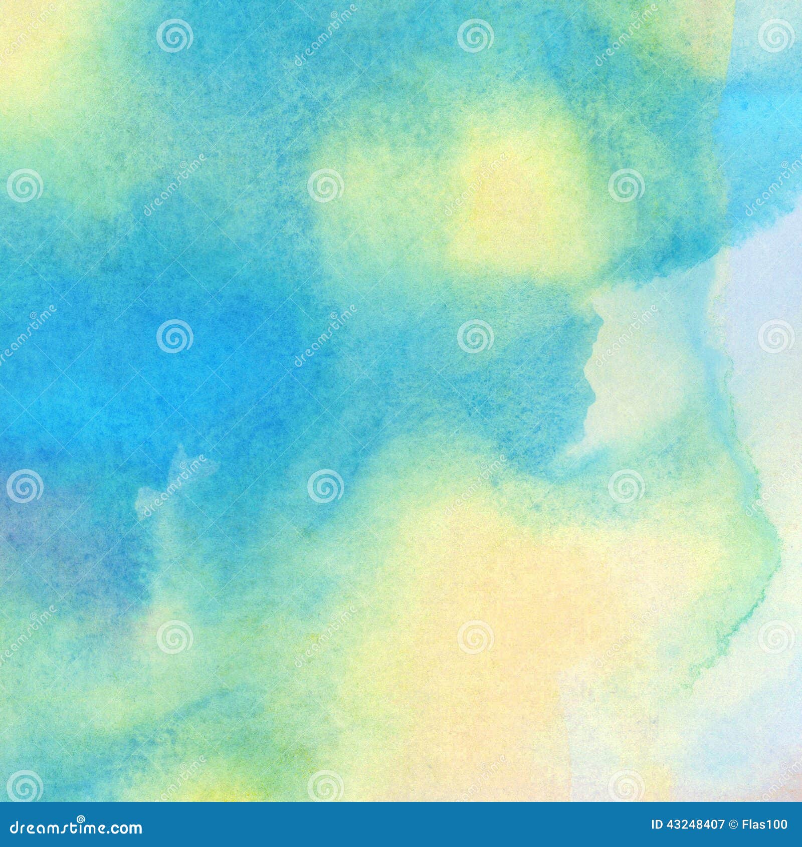 Abstract Colorful Watercolor Background Stock Illustration ...