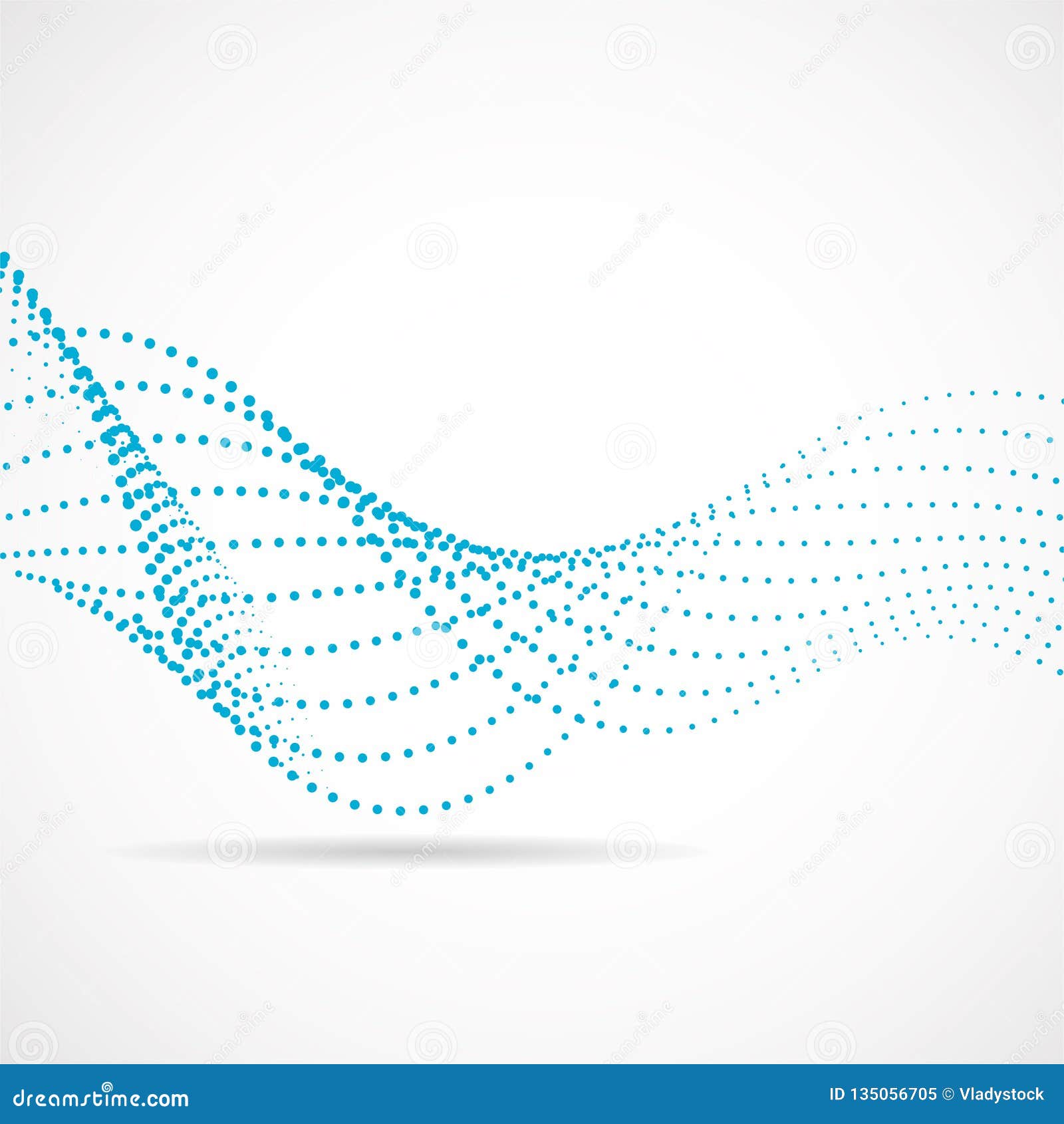 Abstract Colorful Wave of Dotted Lines Stock Vector - Illustration of ... Abstract Colorful Wave of Dotted Lines Stock Vector - Illustration of ...