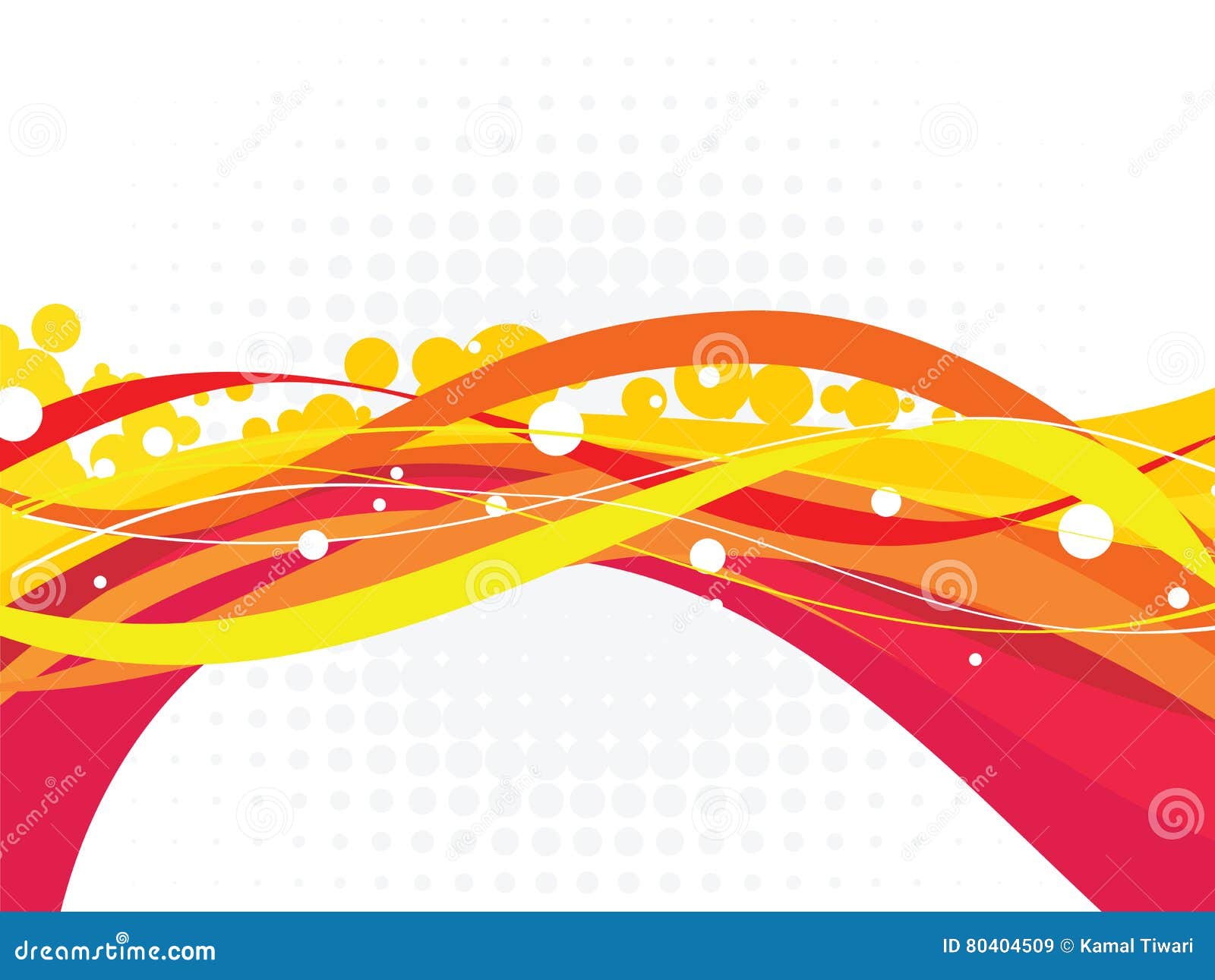 Abstract Colorful Waves-Vector Illustration Stock Vector - Illustration ...