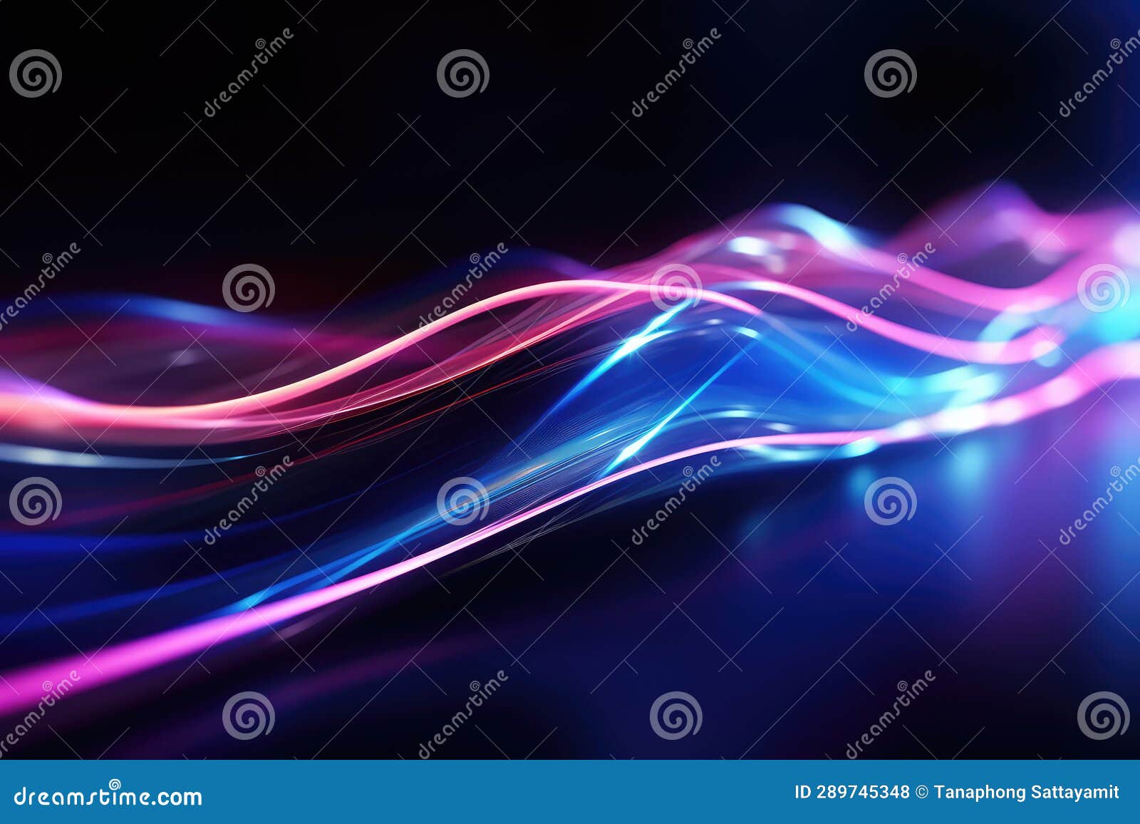 Abstract Colorful Wavy Lines on Black Background Stock Illustration ... Abstract Colorful Wavy Lines on Black Background Stock Illustration ...