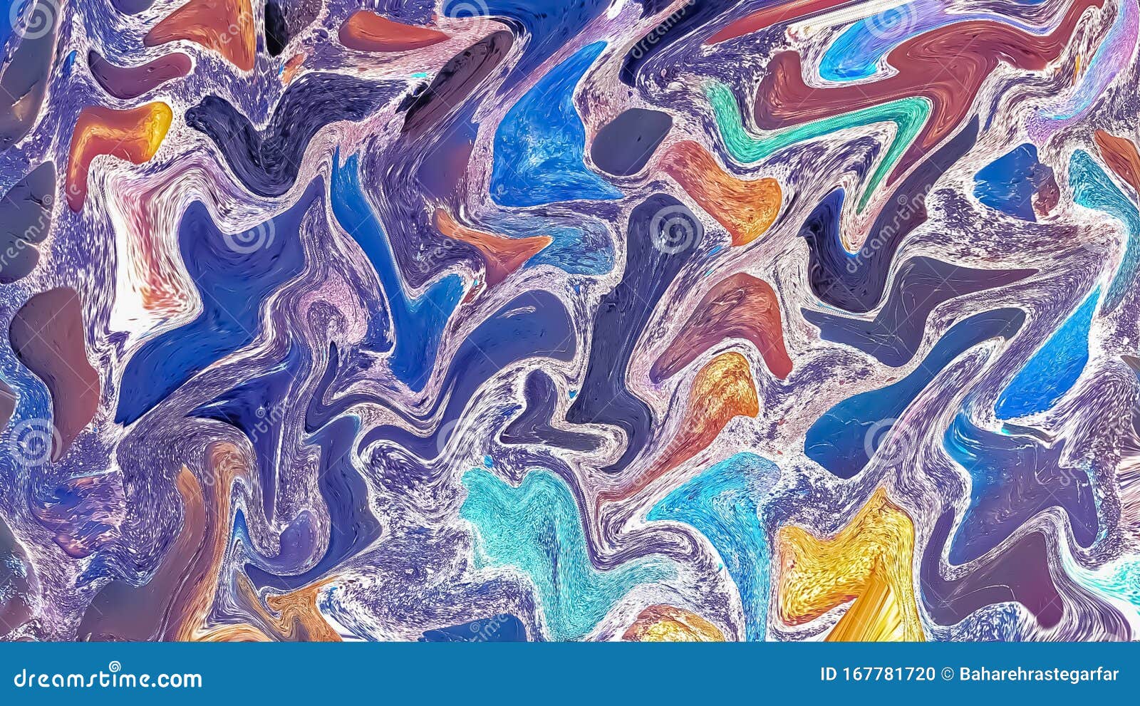 Abstract Colorful Wavy Pattern Background 库存照片 - 图片 包括有 墙纸, 波浪: 167781720