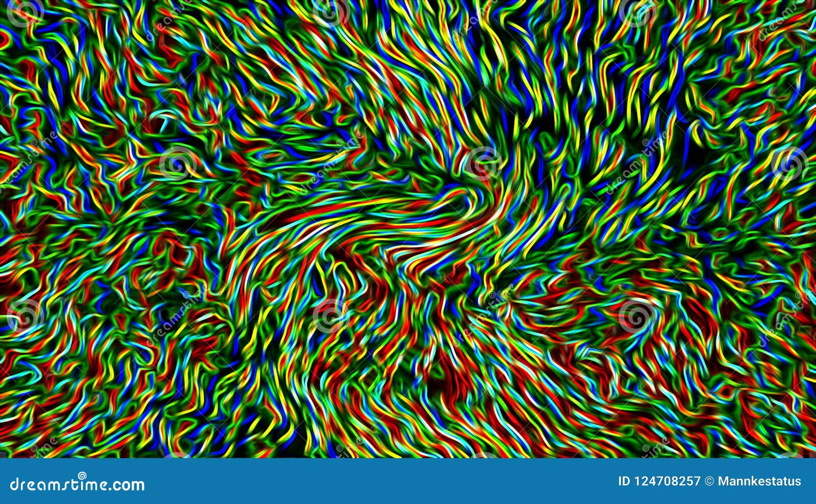 Abstract Colorful Wires & Cable Stock Illustration - Illustration of ...