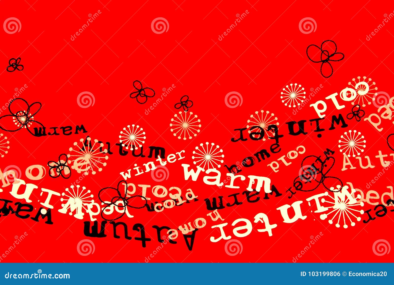 Abstract Colorful Words Pattern Stock Illustration - Illustration of ...