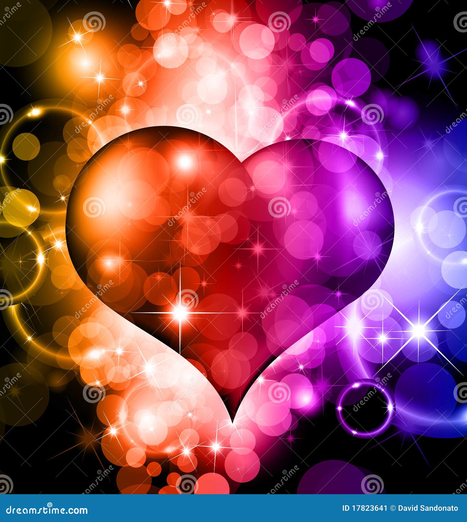 Abstract ColorfulAbstract Colorful Heart Stock Vector - Illustration of ...