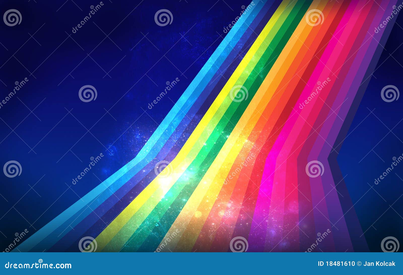 Abstract colorfull line stock illustration. Illustration of building ...