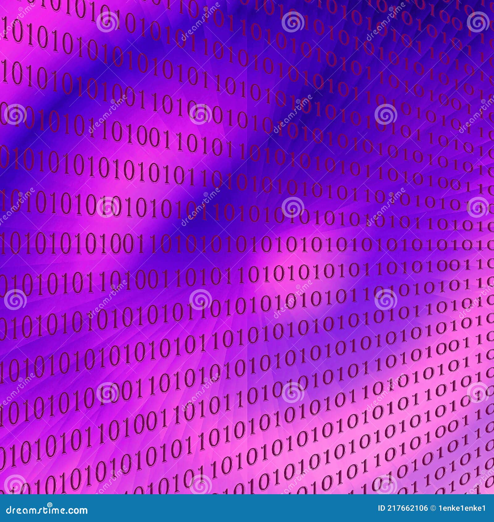 Abstract Coloring Background of Gradient.Binary Code.... Stock ...