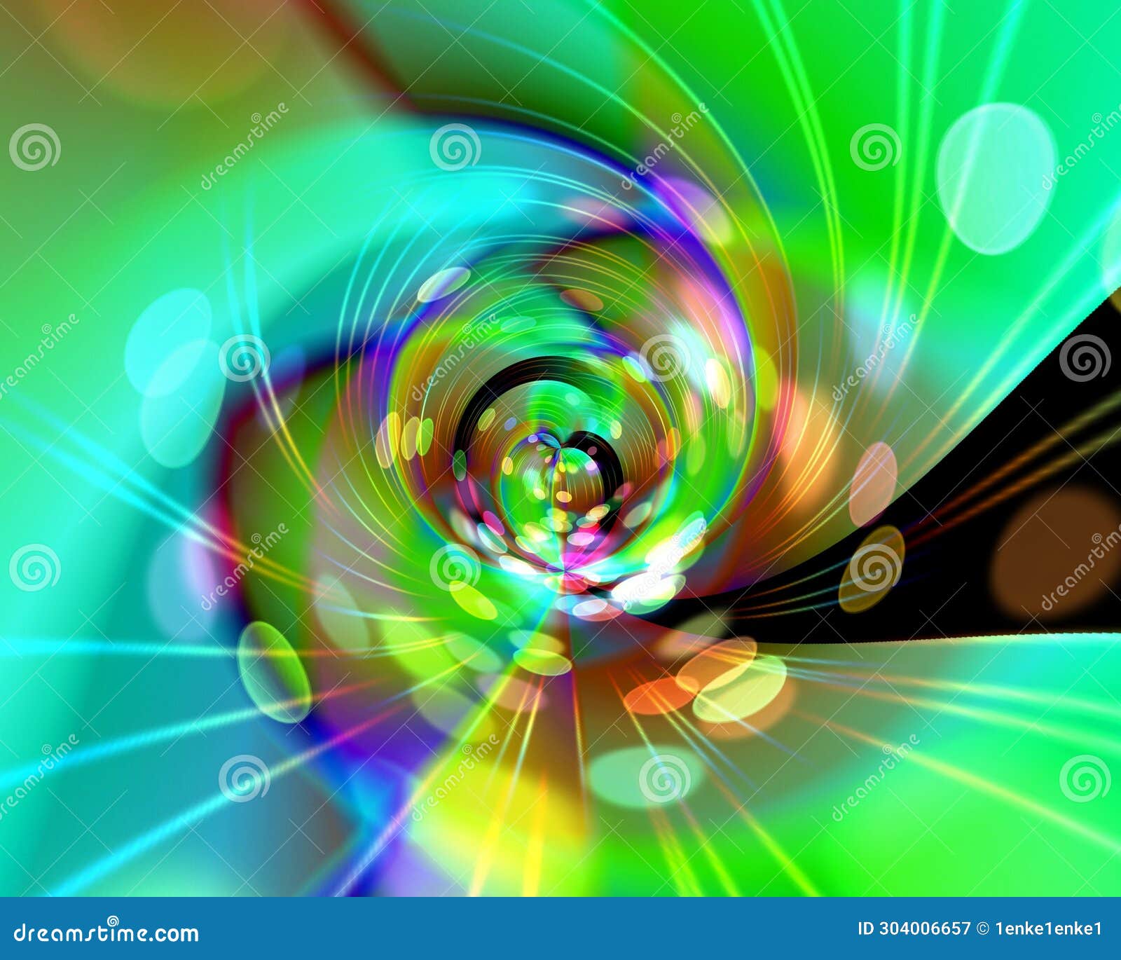 Abstract Coloring Background of the Gradient with Visual Wave and ...