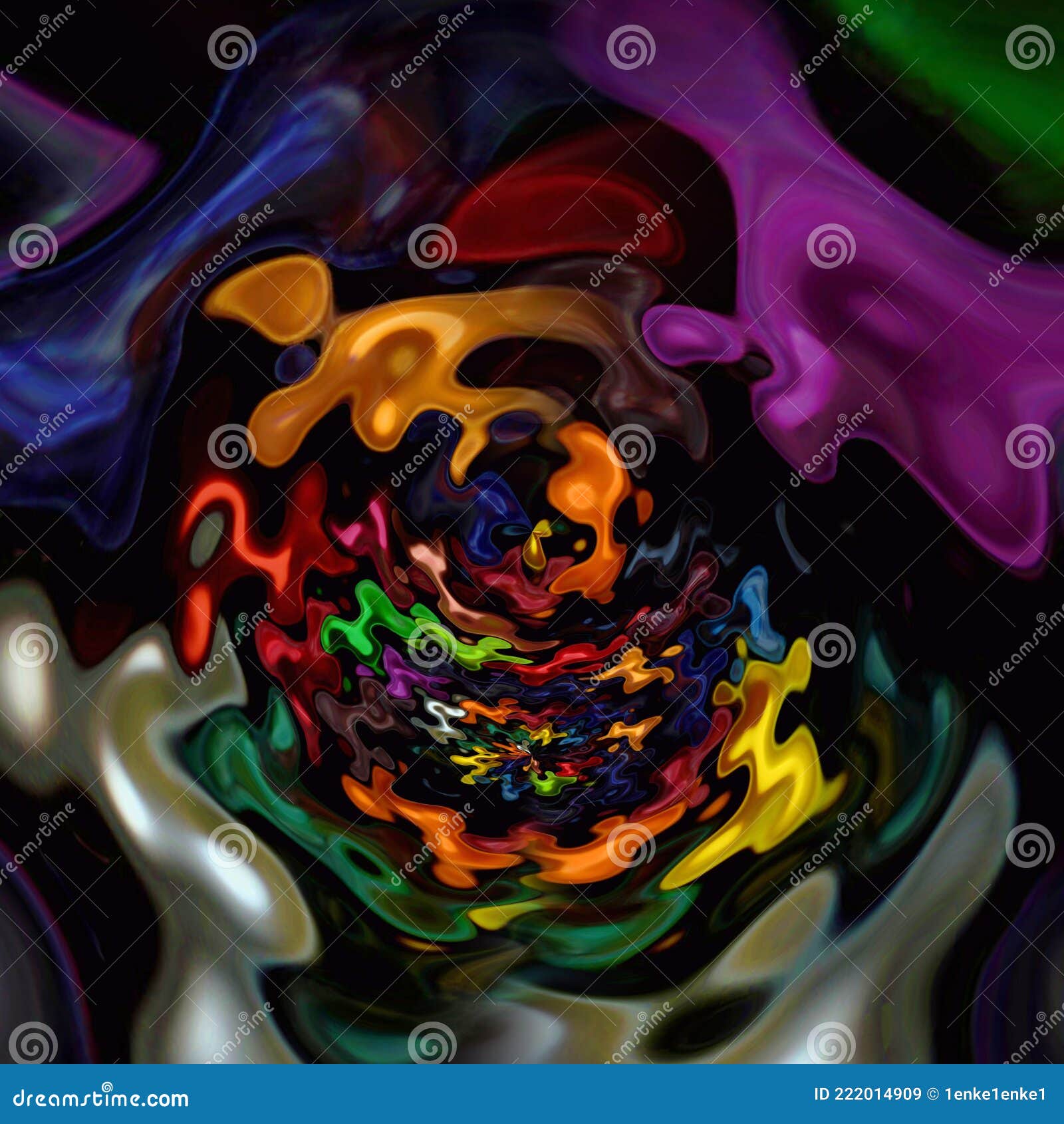 Color Gradient Background of the Abstract Geometric Shape.Cool ...