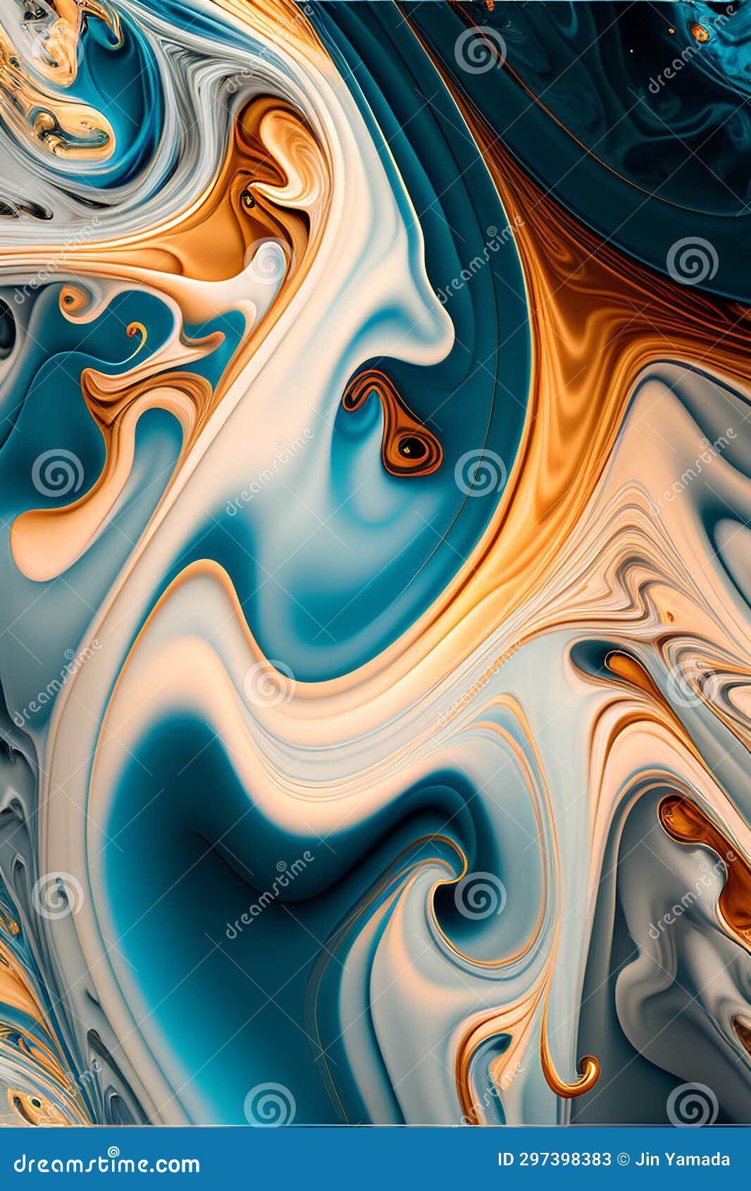 Abstract Coloring Background of the Gradient with Visual Wave,pinch and ...