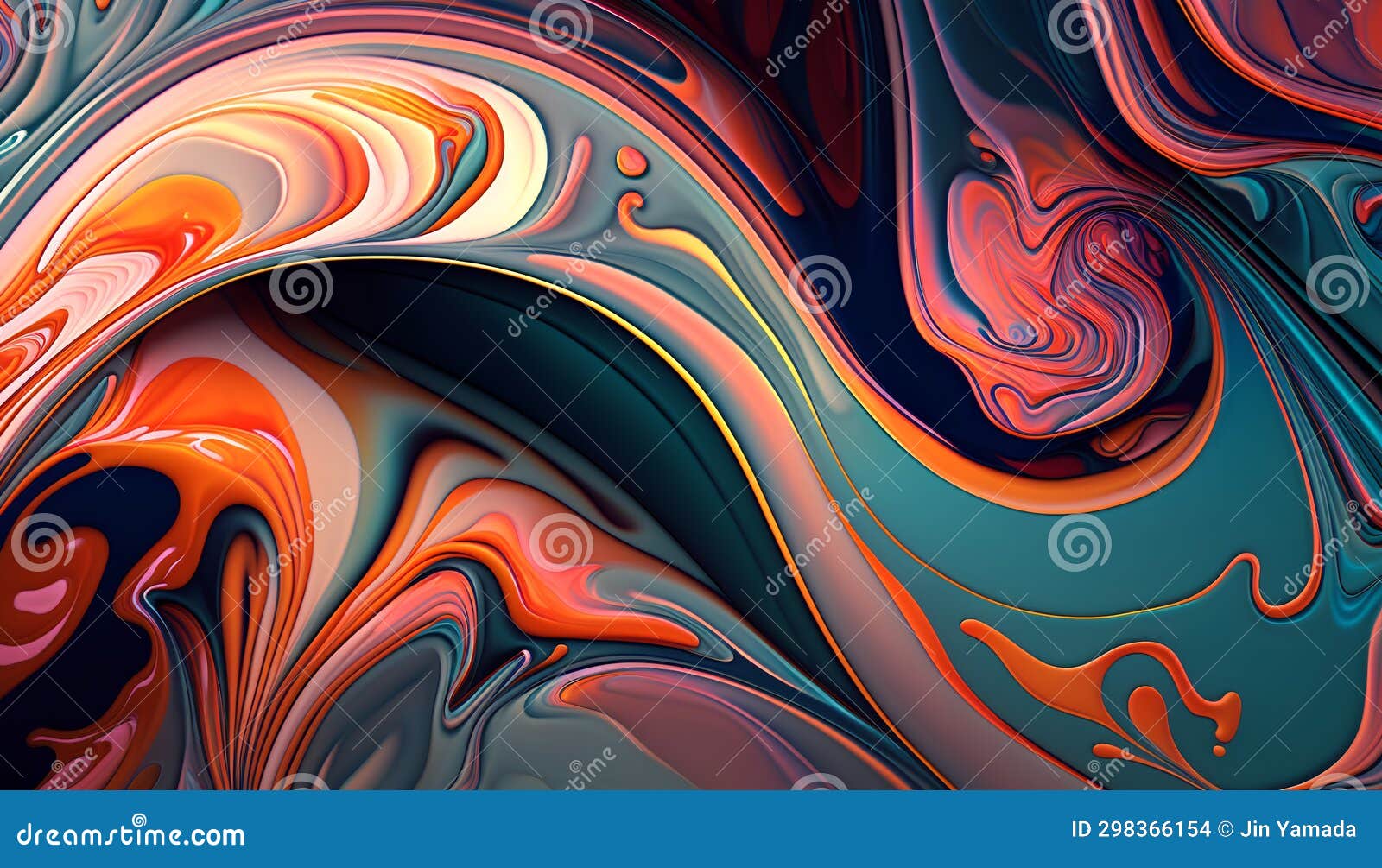Abstract Coloring Background of the Gradient with Visual Wave,pinch and ...