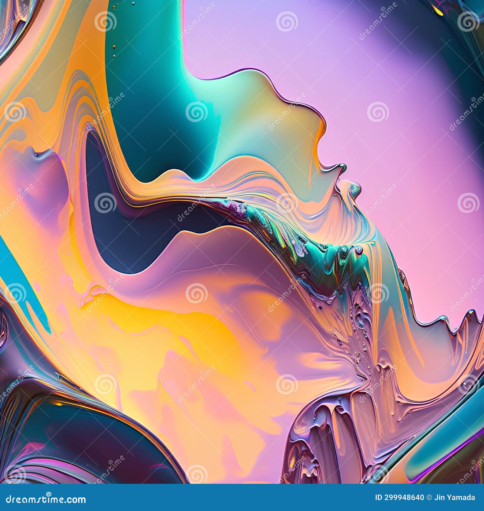 Abstract Coloring Background of the Gradient with Visual Wave,pinch and ...